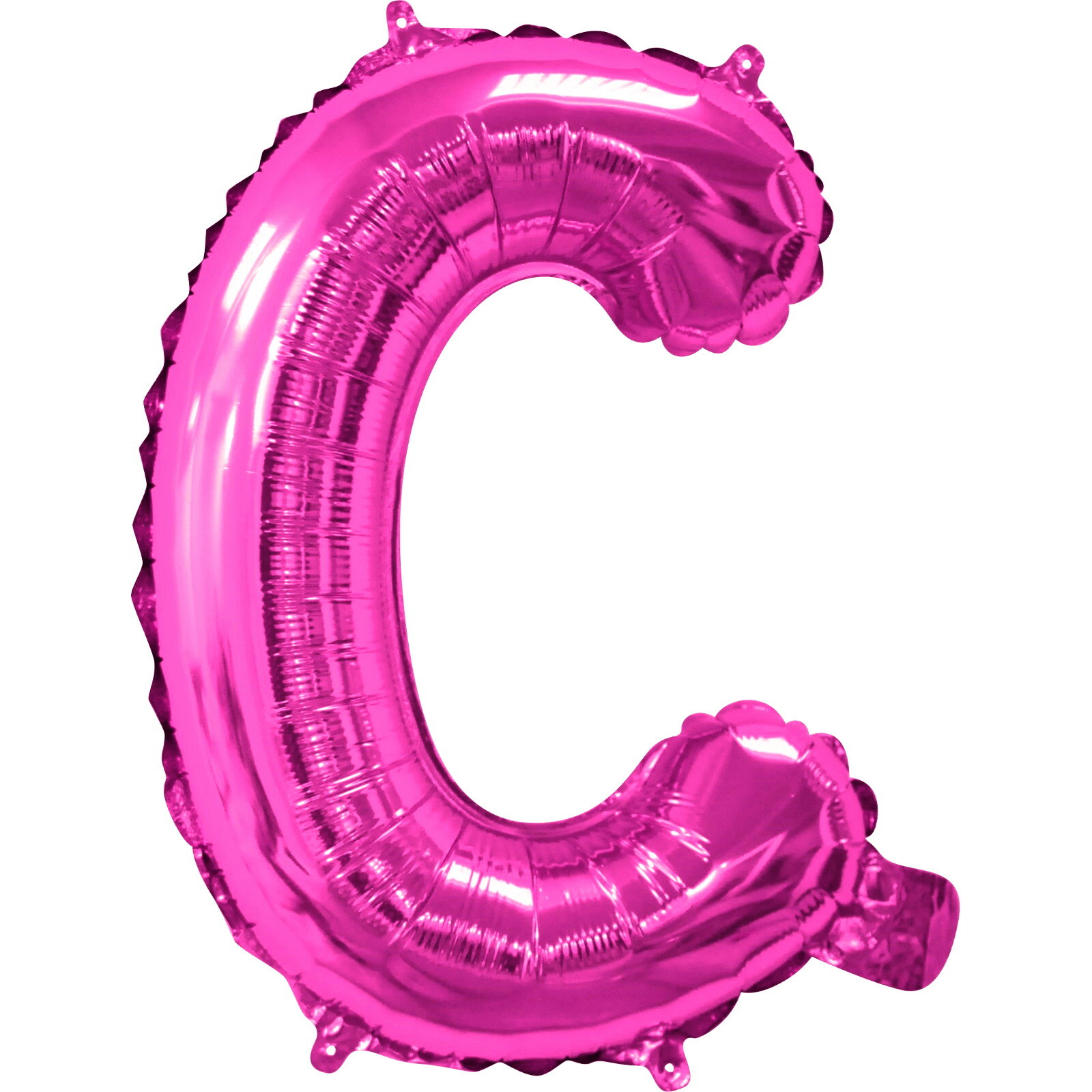 Pink Letter C Foil Air Fill Balloon 35cm - Discount Party Supplies