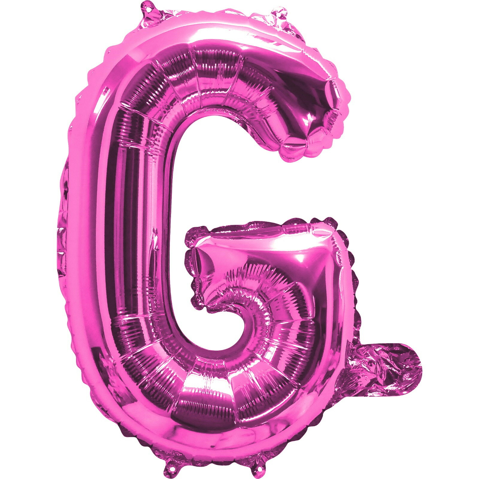 Pink Letter G Foil Air Fill Balloon 35cm - Discount Party Supplies
