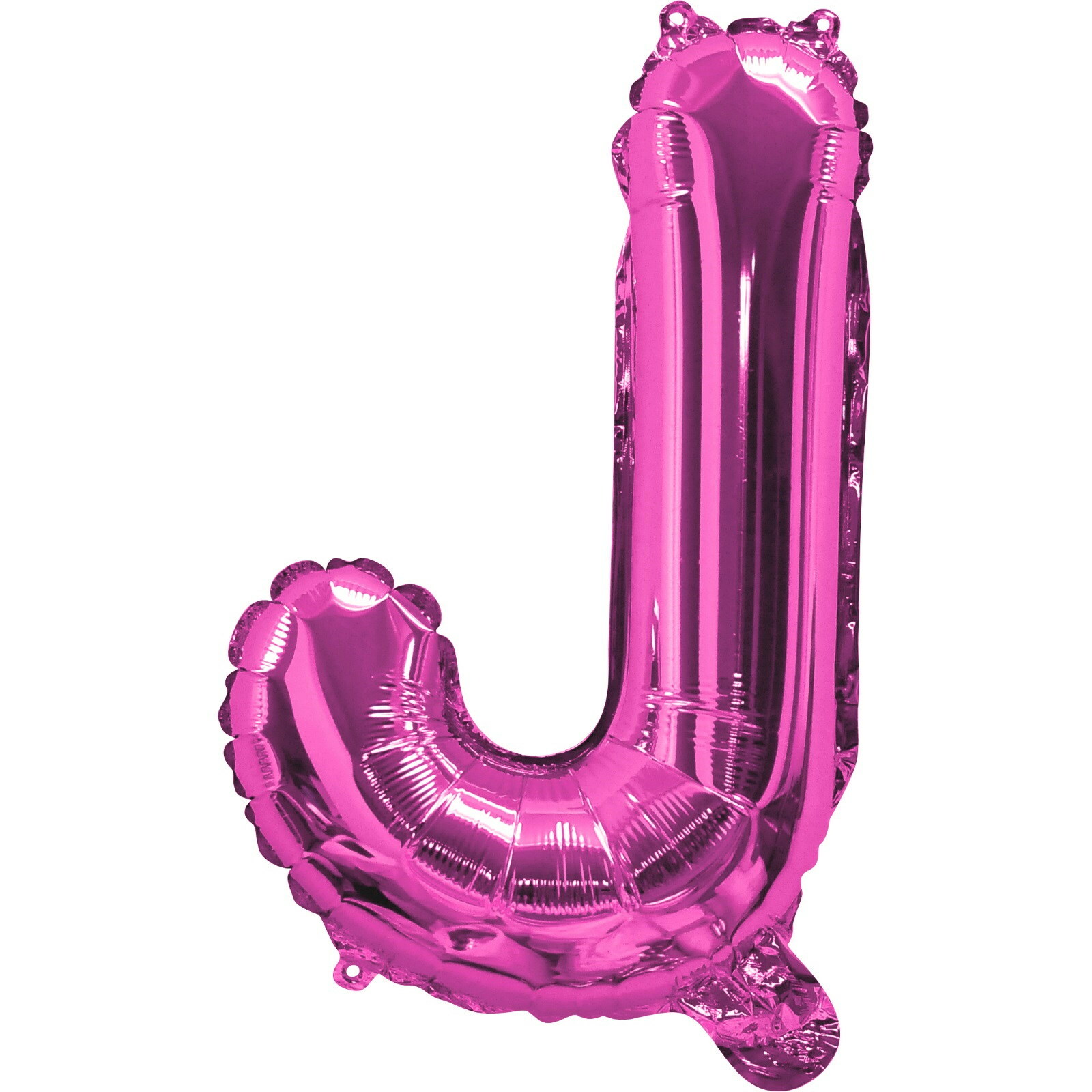 Pink Letter J Foil Air Fill Balloon 35cm - Discount Party Supplies