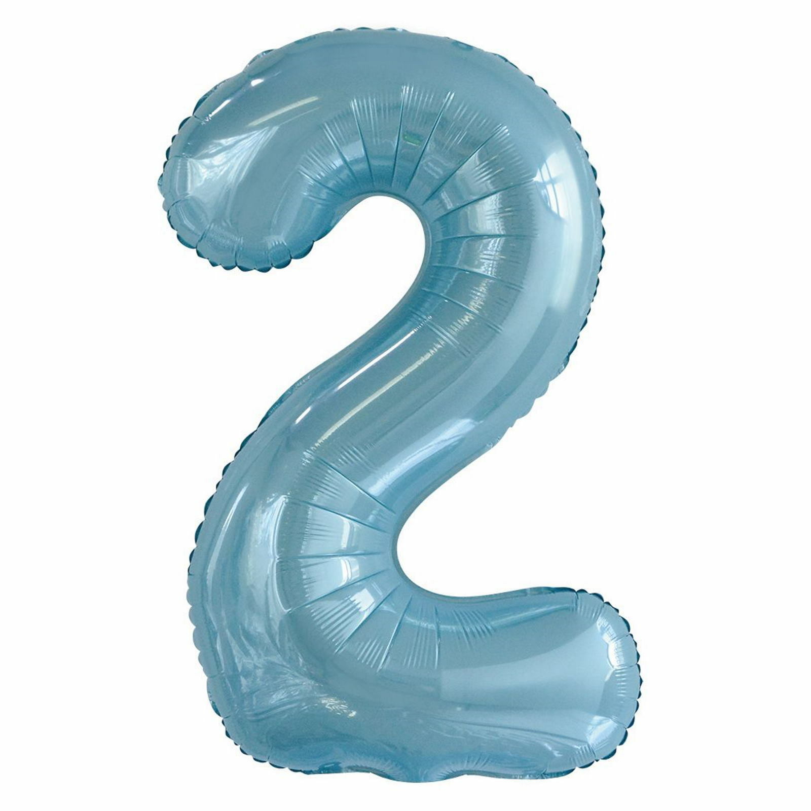 Light Blue Foil 2 Balloon 86cm | Light Blue Coloured Party Supplies ...