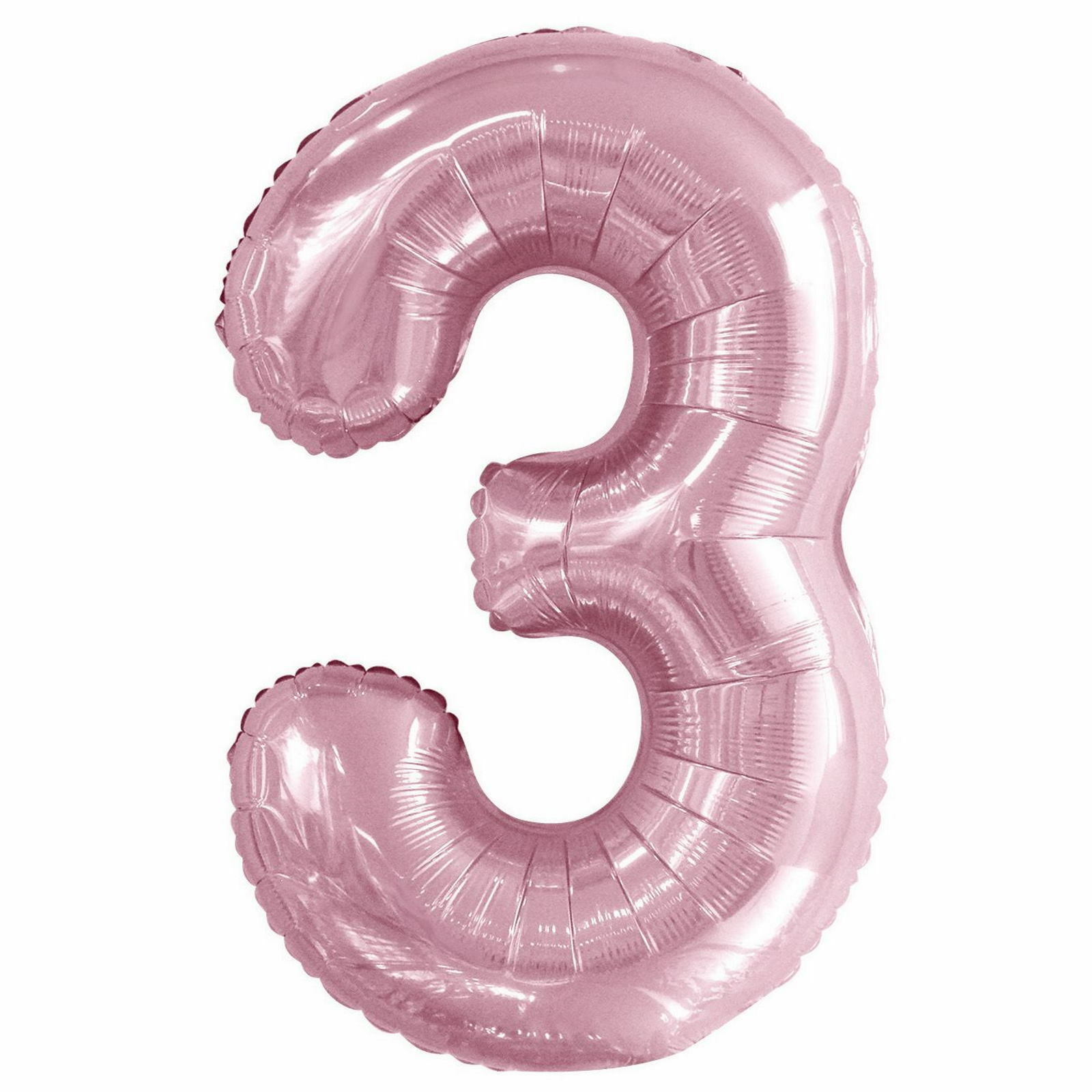 Light Pink Foil 3 Balloon 86cm - Discount Party Supplies