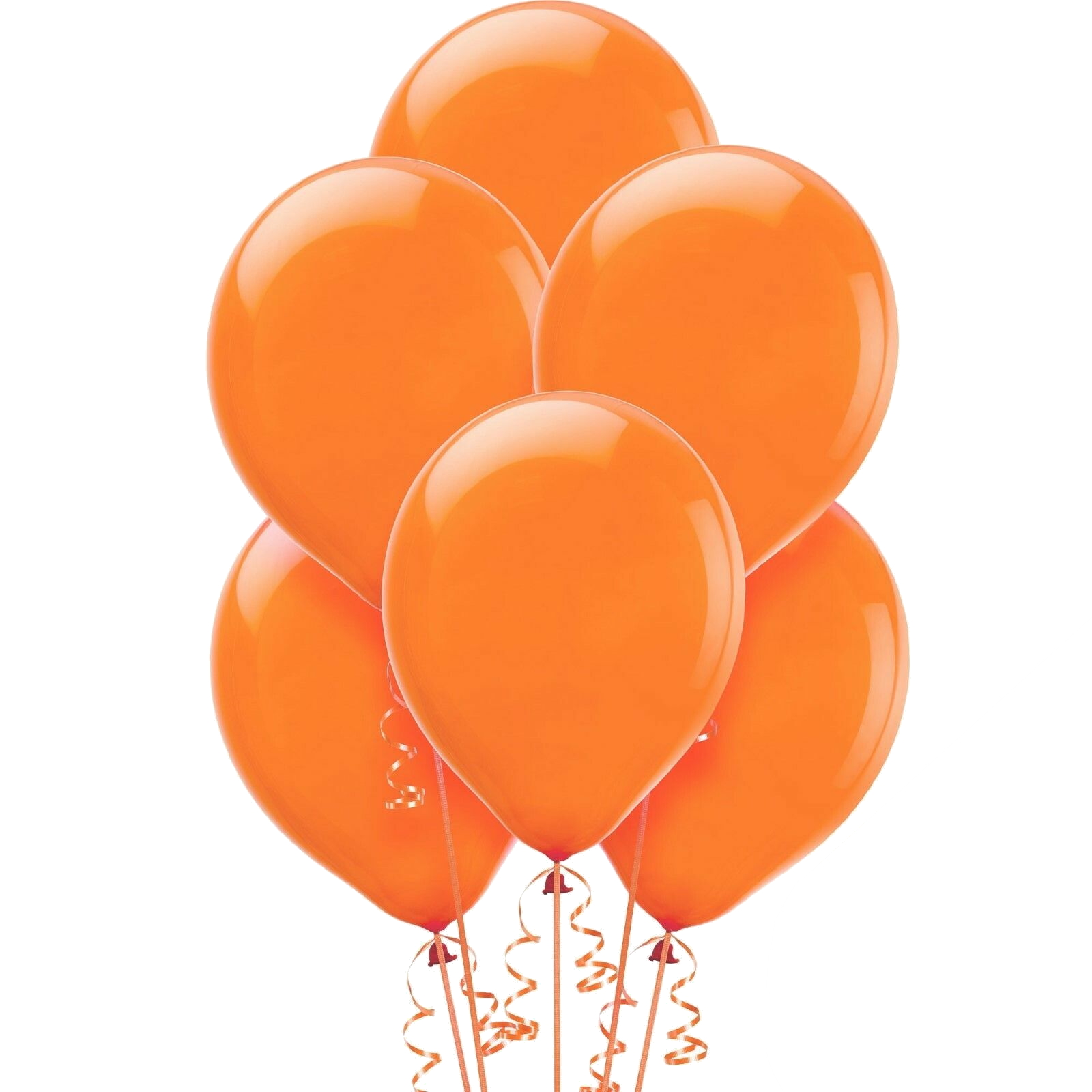 Orange Balloons 30cm Round (Pack of 25) - Discount Party Supplies