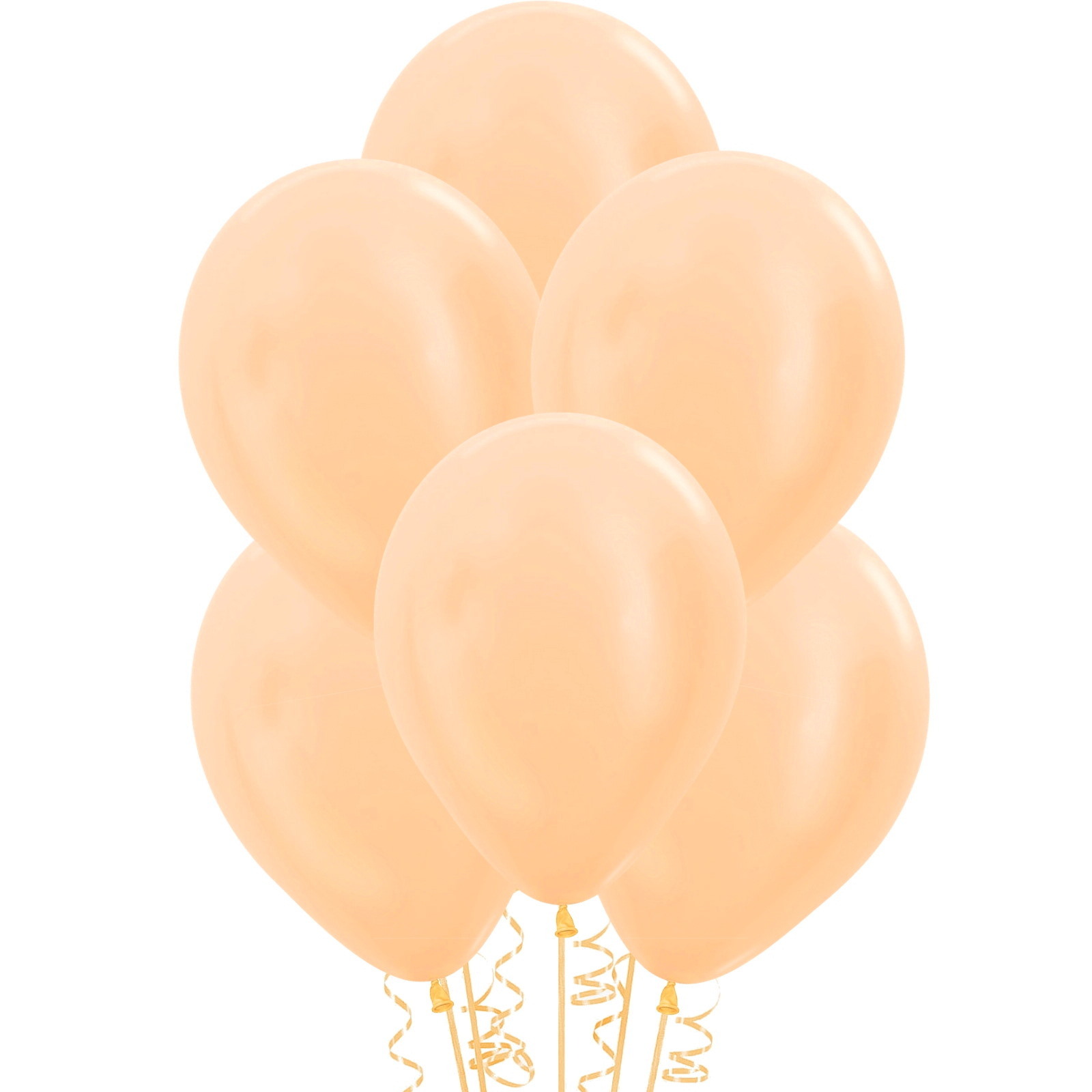 Apricot Pearl Balloons 30cm (Pack of 25) - Discount Party Supplies