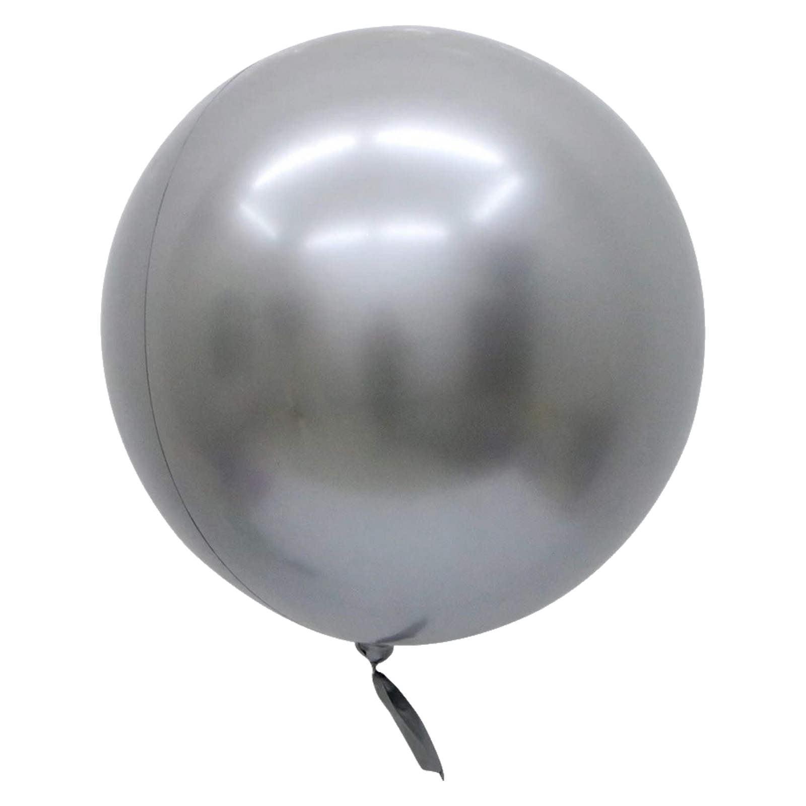 Metallic Silver Bubble Balloon 46cm - Discount Party Supplies