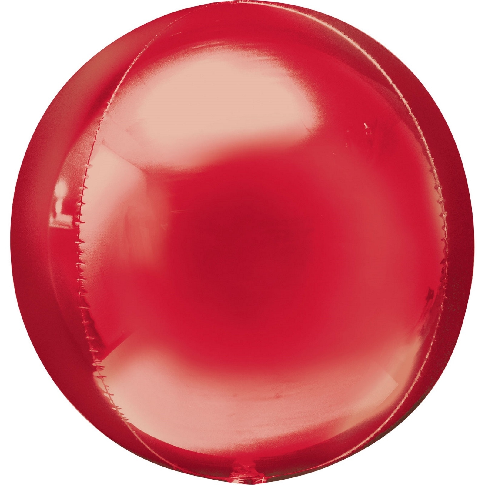 Orbz Red Helium Balloon - Discount Party Supplies