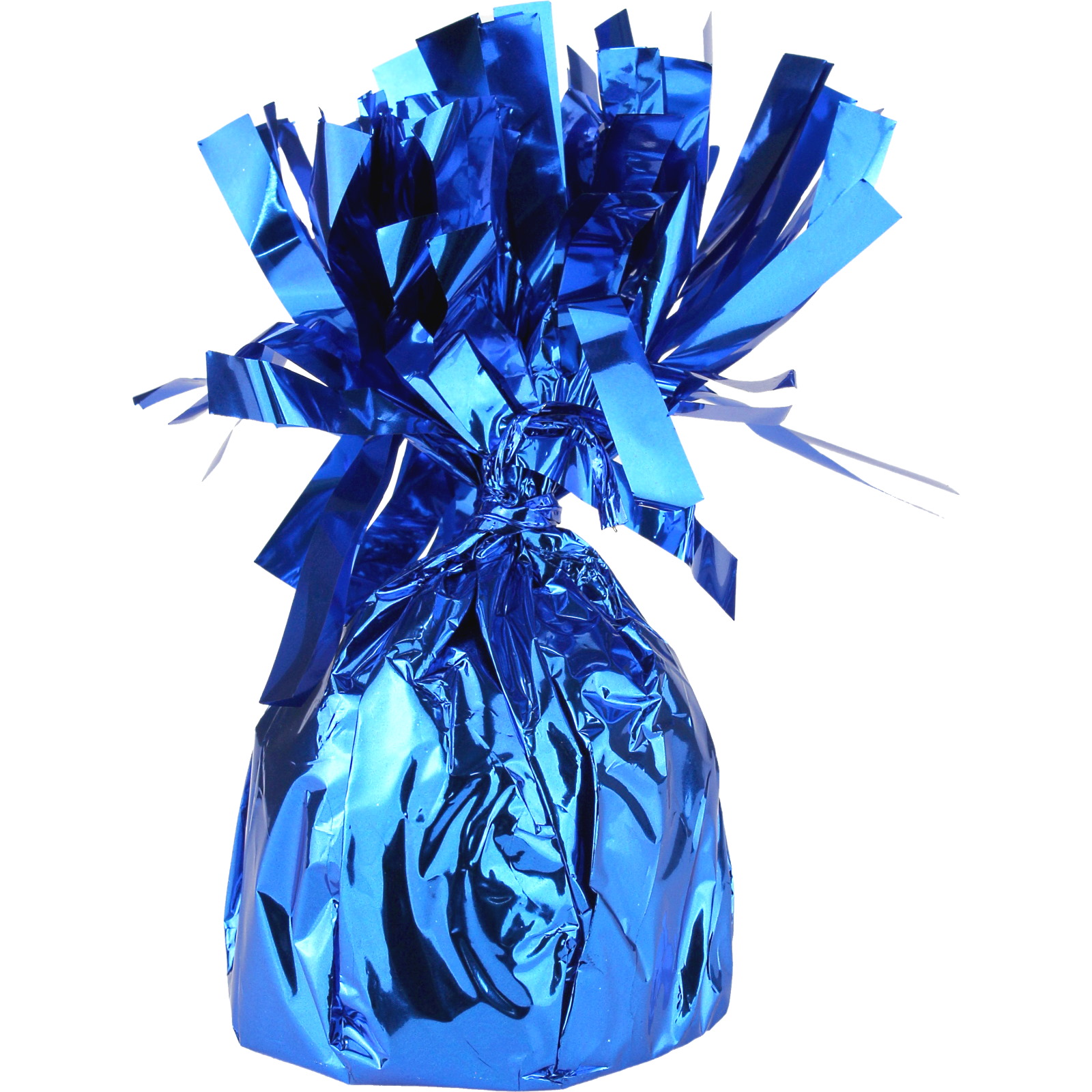 Metallic Royal Blue Foil Balloon Weight 11cm - Discount Party Supplies
