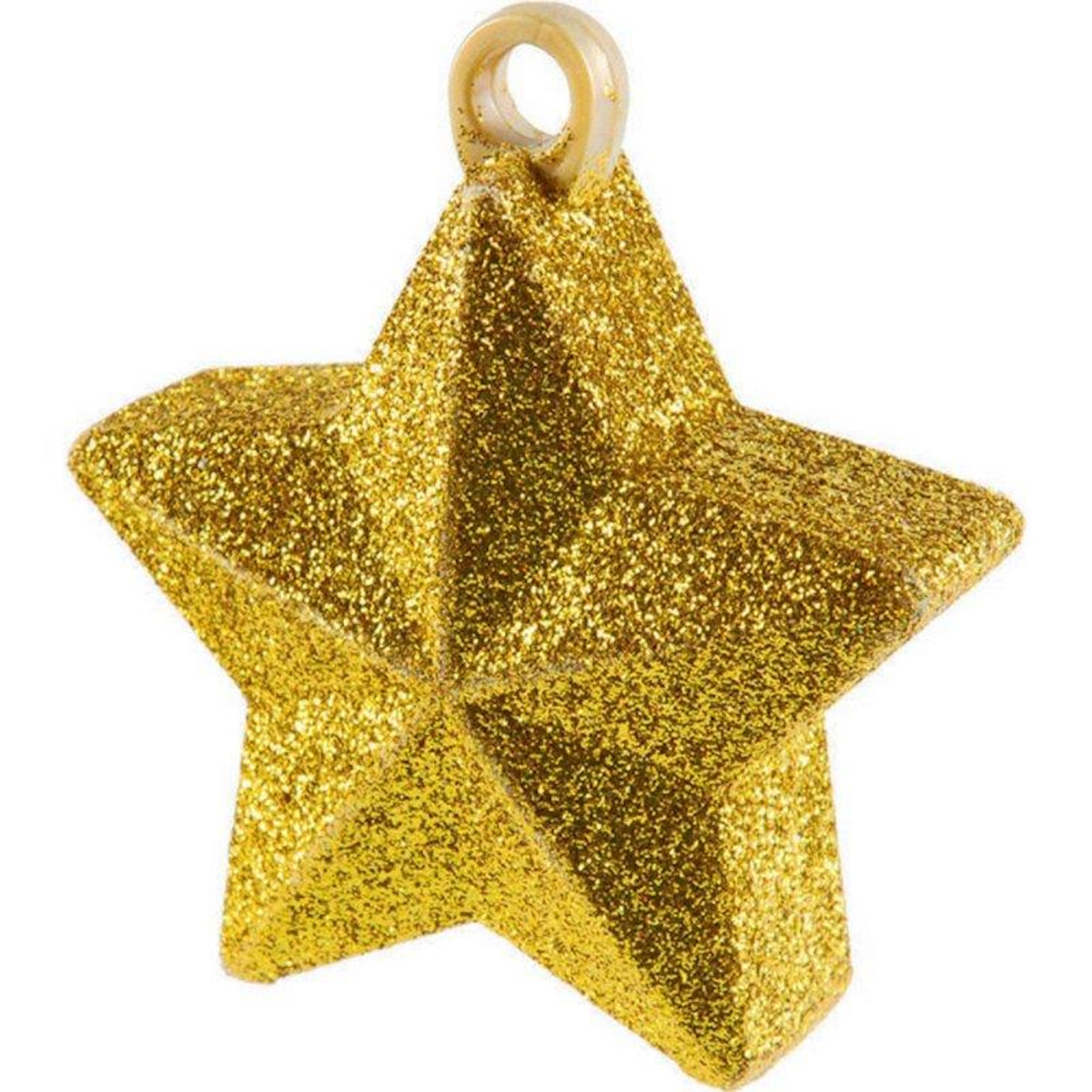 Star Gold Glitter Balloon Weight - Discount Party Supplies