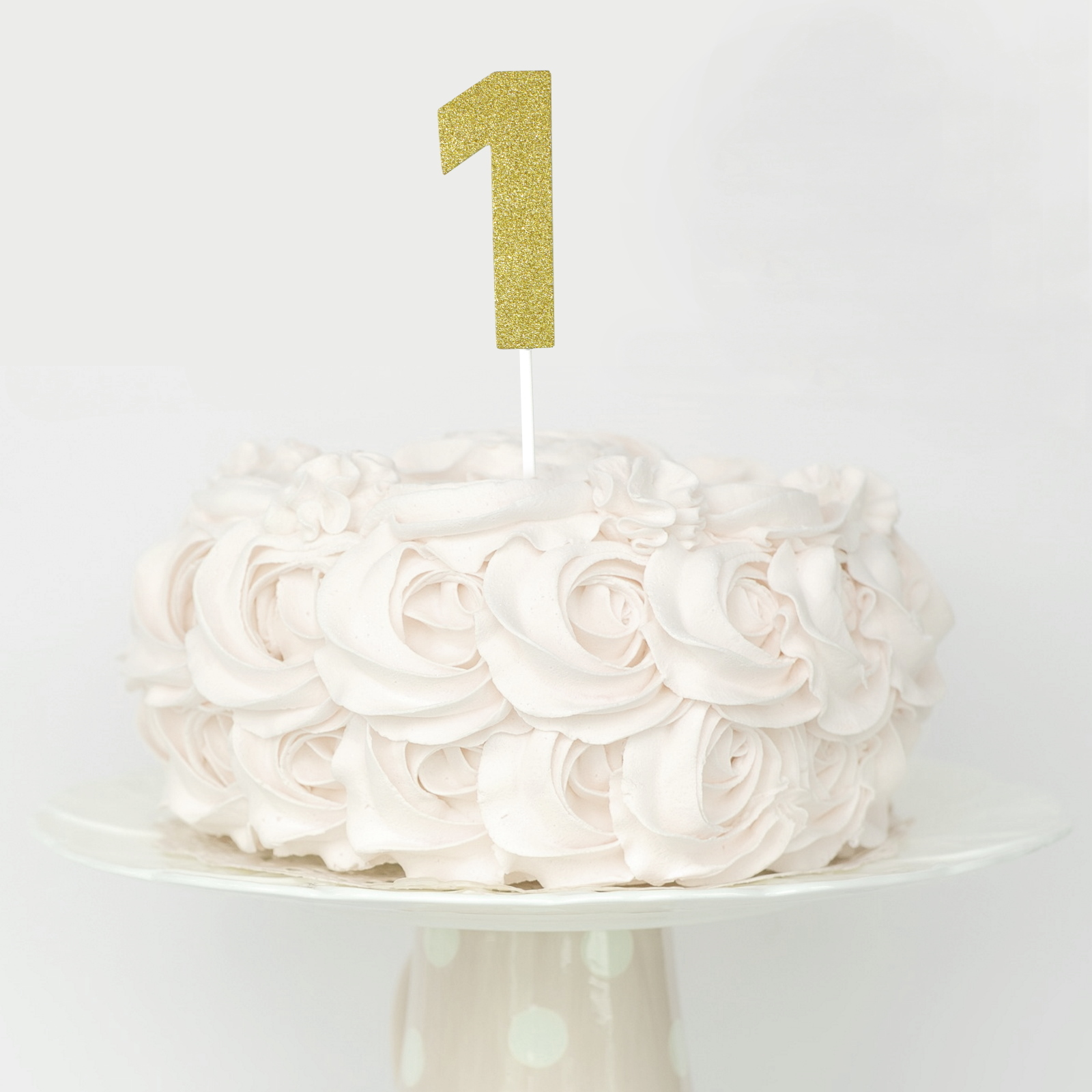 Gold Glitter Number 1 Cake Topper | Gold Party Supplies | Coloured ...