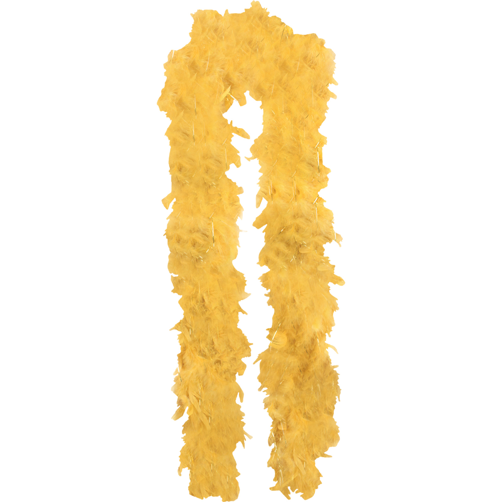 Gold Feather Boa | Discount Party Supplies - Discount Party Supplies