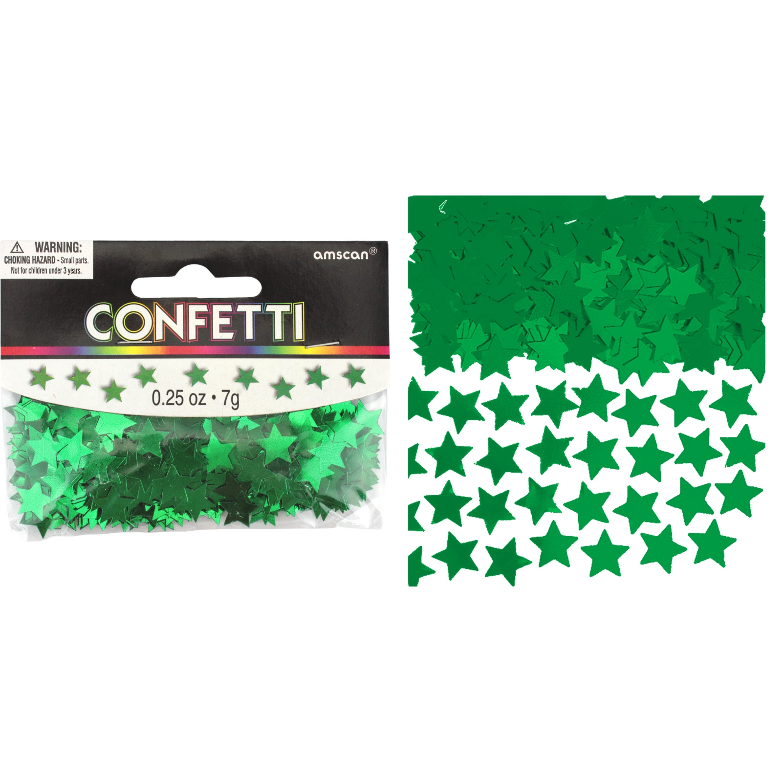 Green Star Confetti/Table Scatters 7g | Green Coloured Party Supplies | Coloured Party Supplies ...