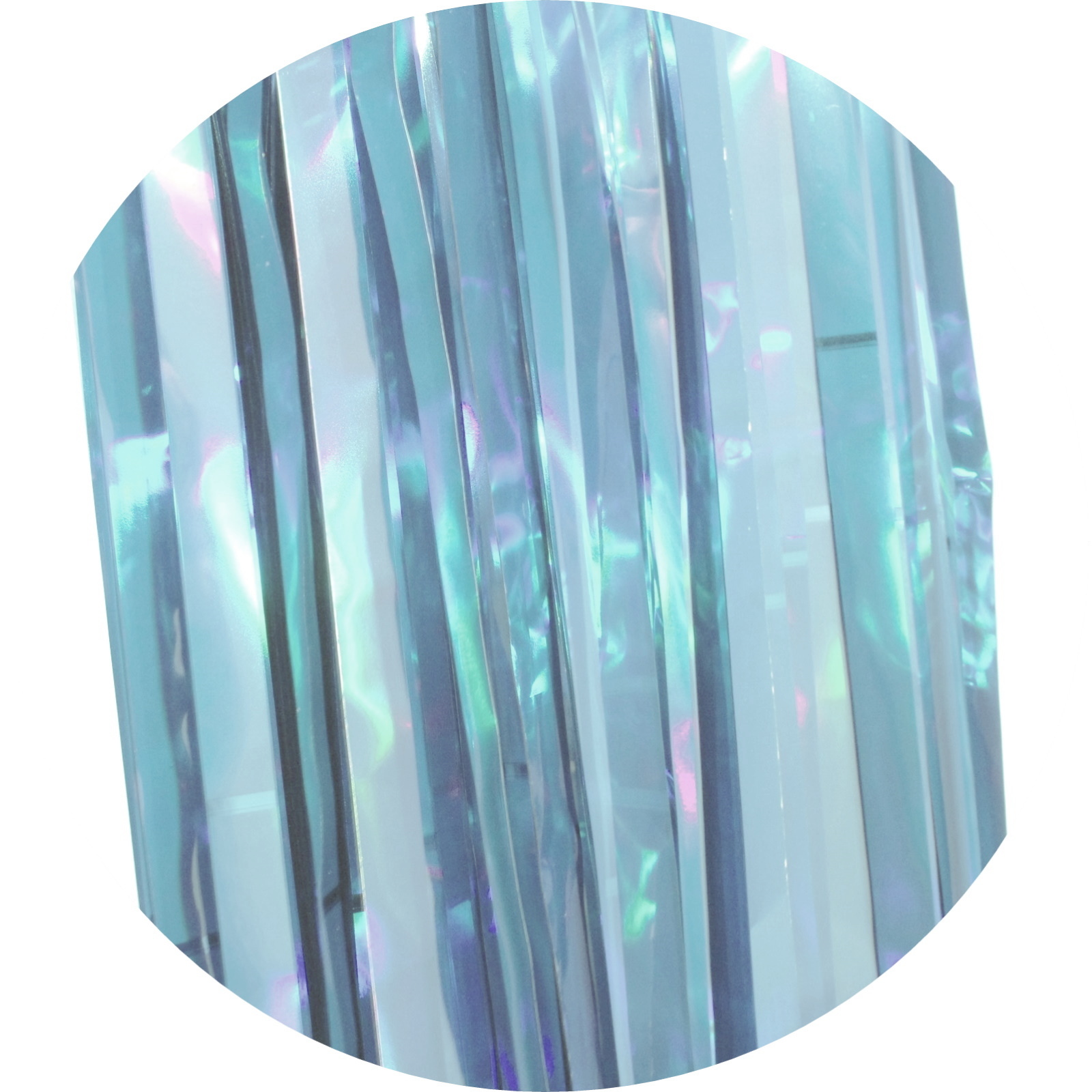 Iridescent Light Blue Foil Backdrop Curtain 100cm x 200cm | Light Blue Coloured Party Supplies ...