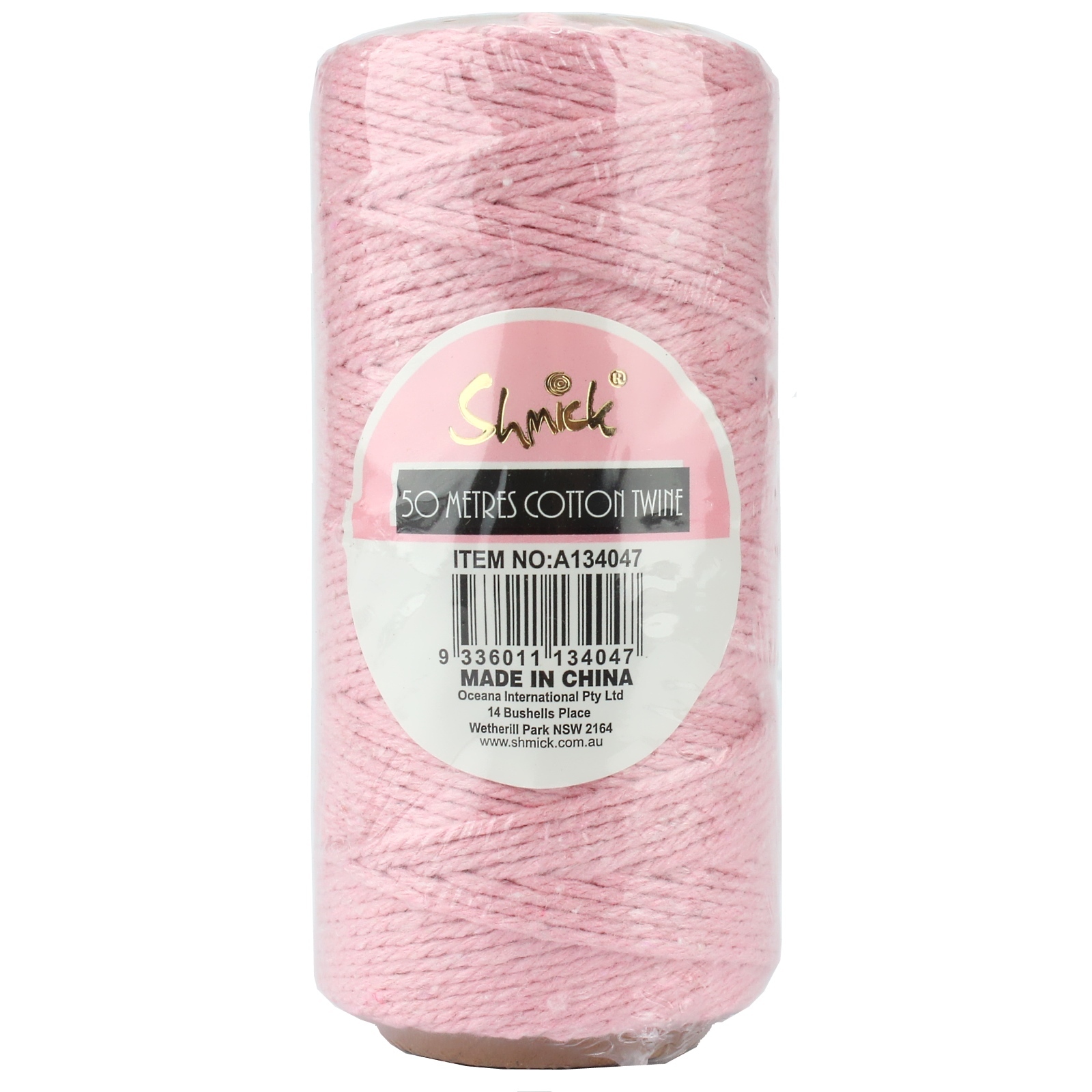 Light Pink Cotton Twine (50m) - Discount Party Supplies