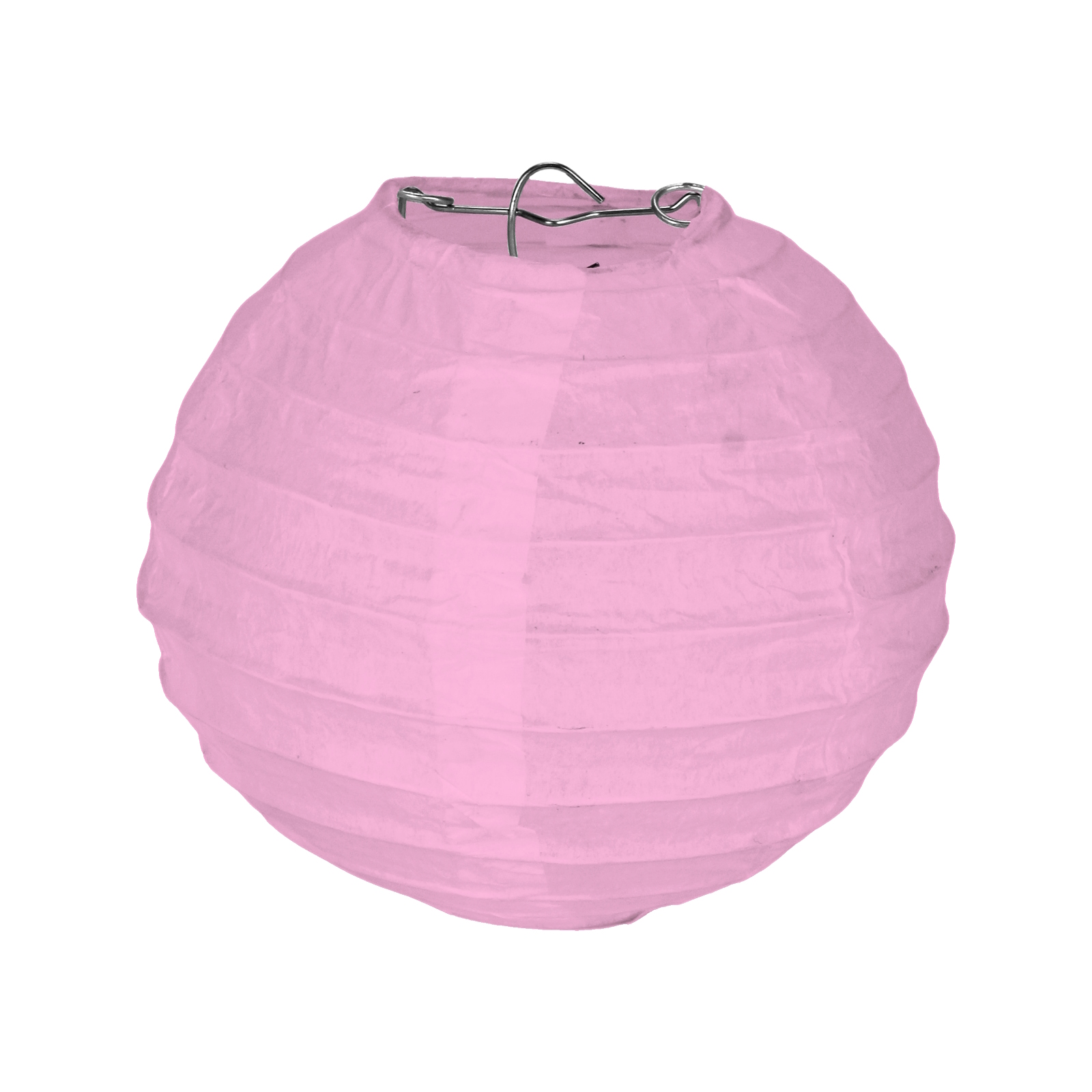 Pink Round Paper Lantern 12cm - Discount Party Supplies