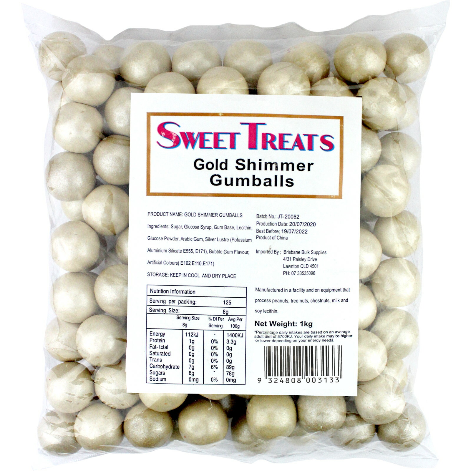 Yellow Candy Chews (1kg) | Lollies, Sweets, & Candy | Party Food and ...