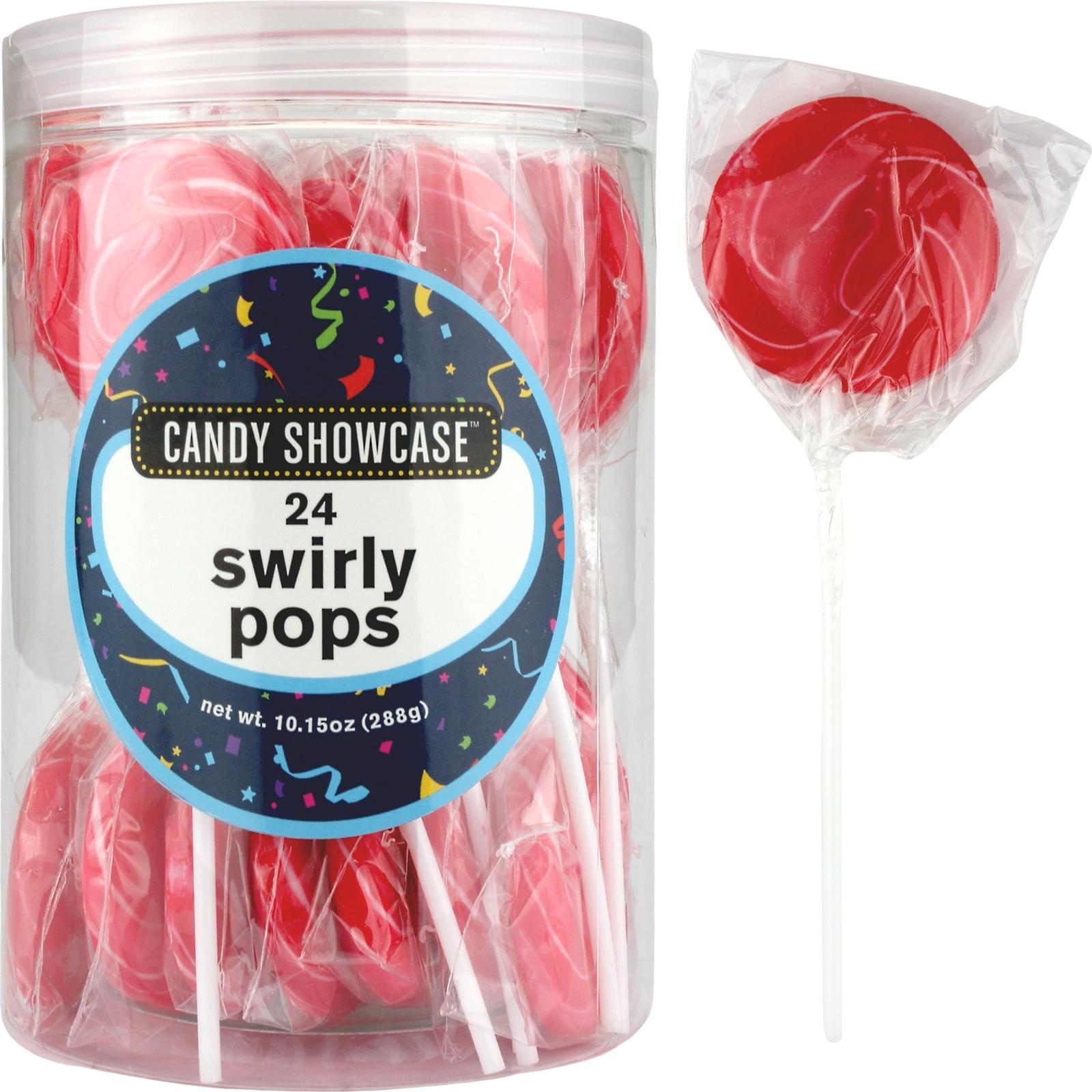 Red Swirl Pops (Pack of 24) - Discount Party Supplies
