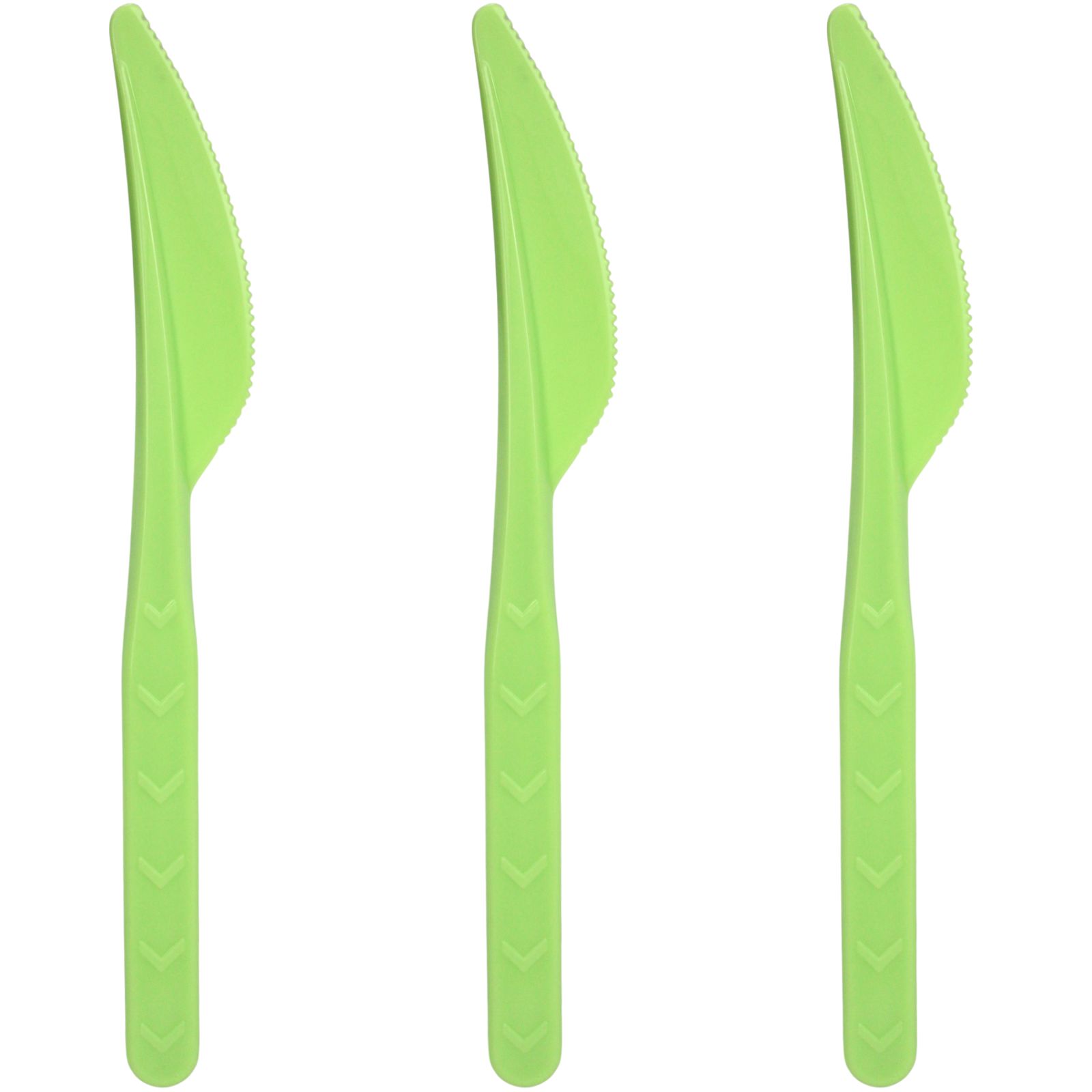 Light Lime Green Reusable Plastic Knives (Pack of 18) - Discount Party ...