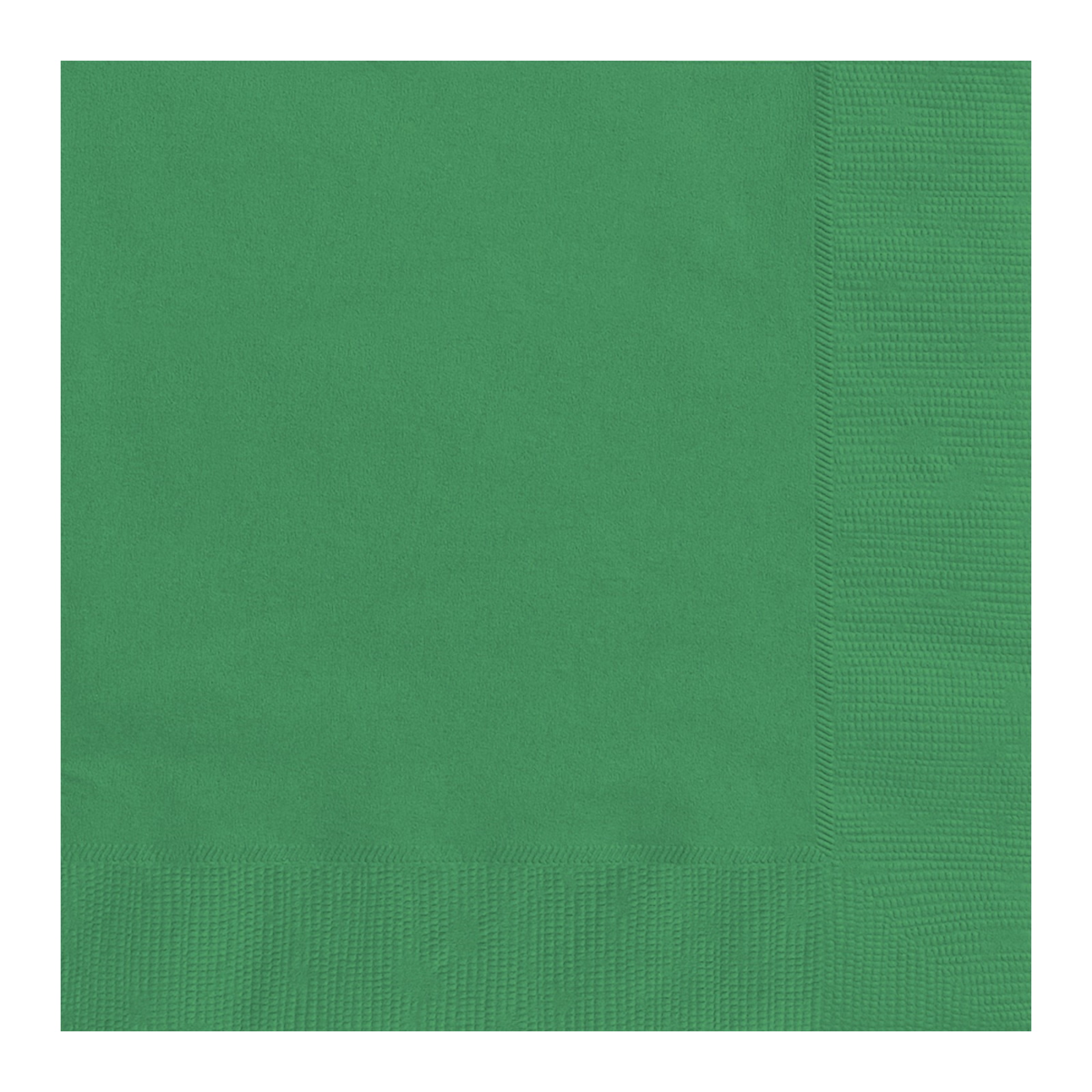 Green Small Napkins / Serviettes (Pack of 20) - Discount Party Supplies