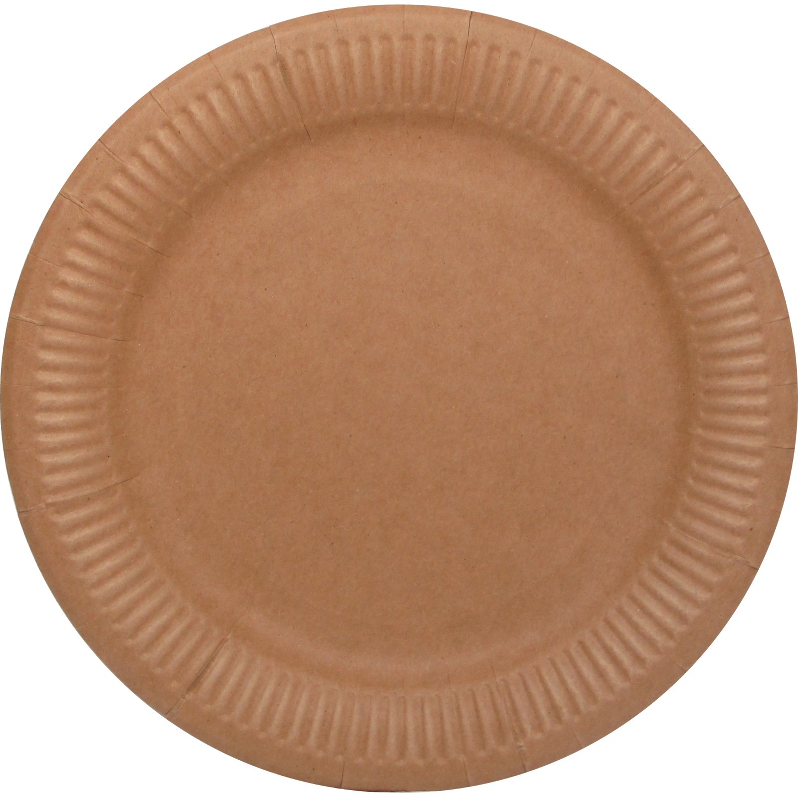 Brown Kraft Paper Small Plates (Pack of 6) - Discount Party Supplies
