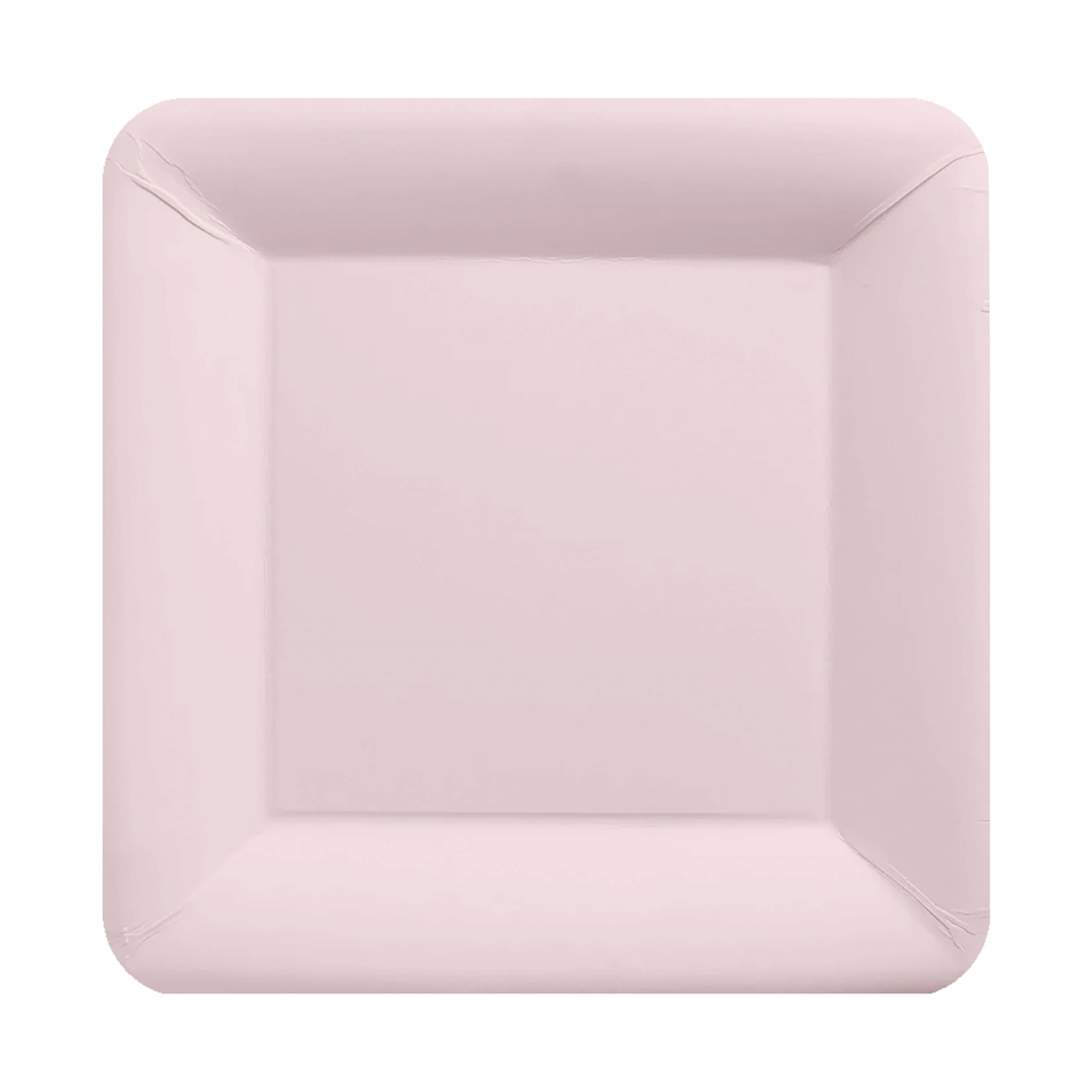 Pastel Pink 17cm Square Paper Plates NPC (Pack of 20) - Discount Party ...