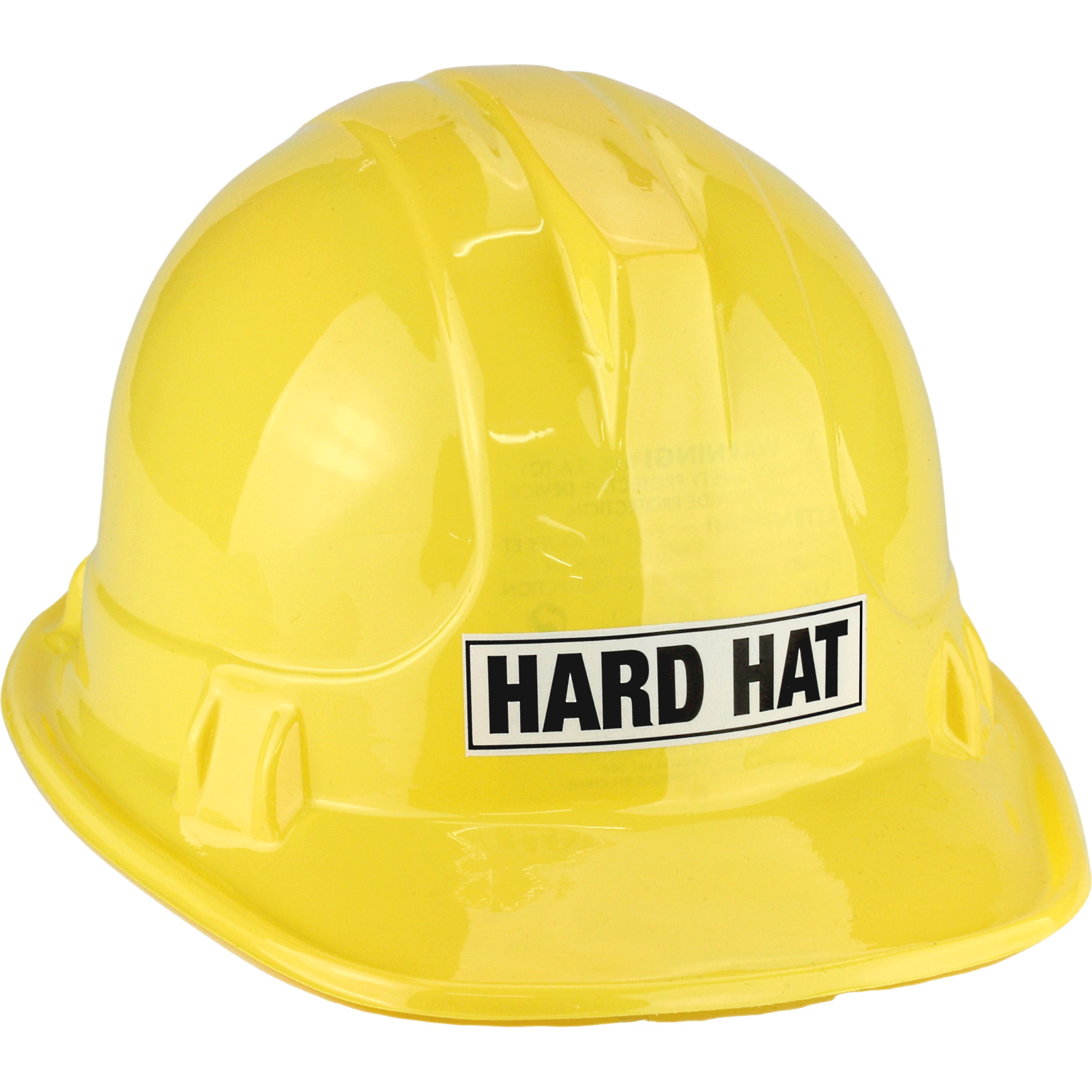 Construction Yellow Plastic Hat - Discount Party Supplies