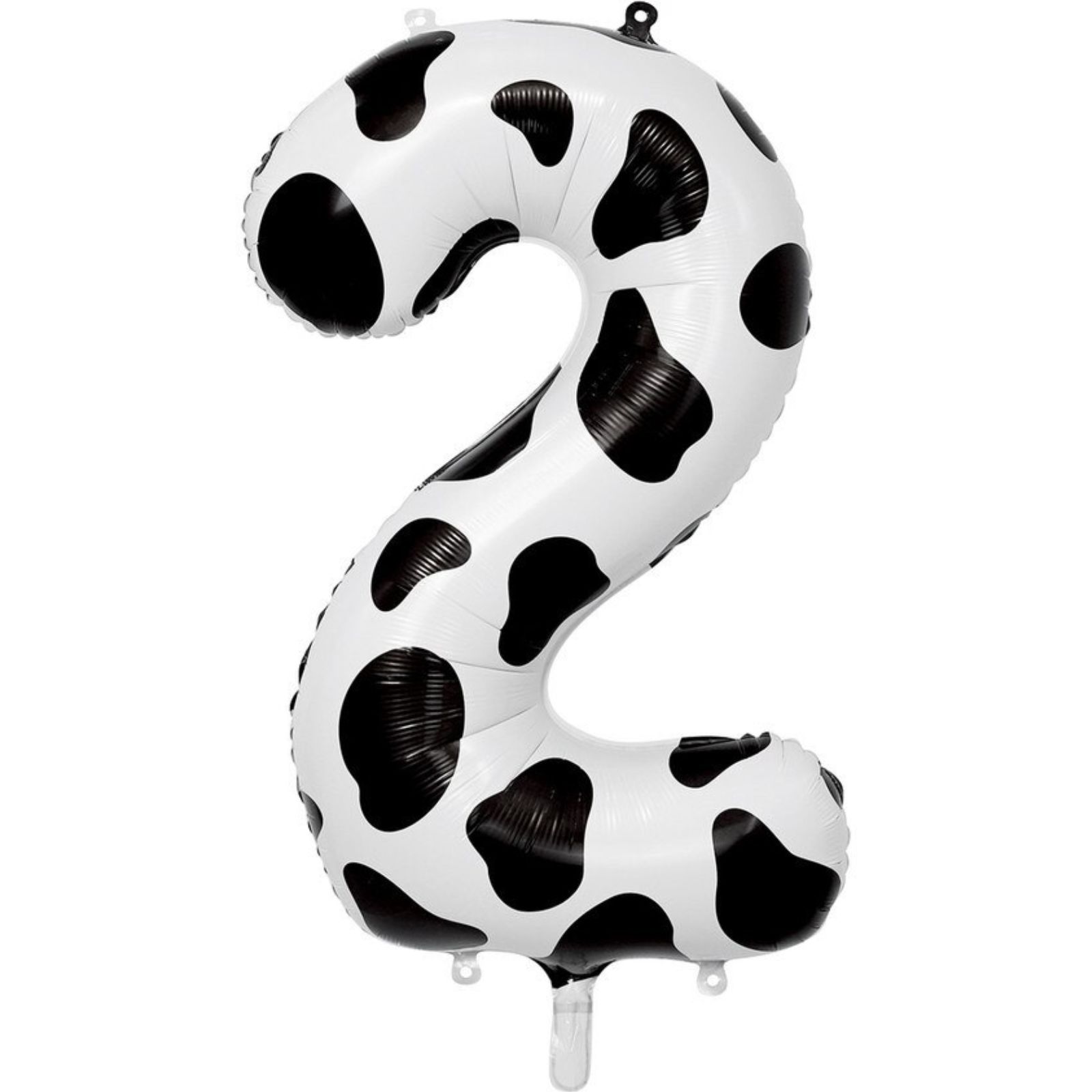 Cow Print Number 2 Balloon 86cm - Discount Party Supplies