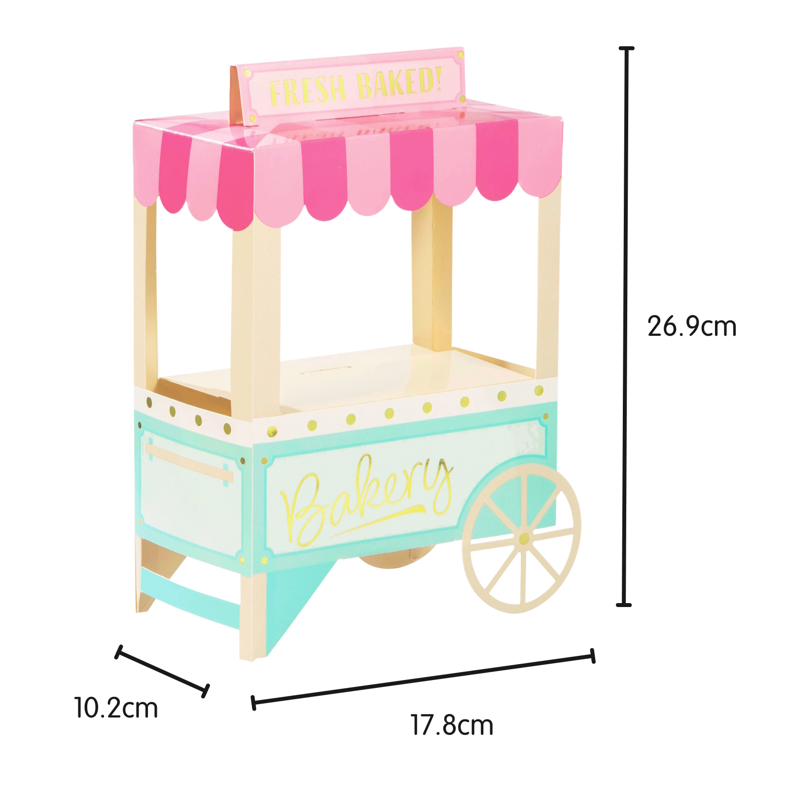 Bakery Sweets Cupcake Cart Table Centrepiece | Candy Shoppe Party ...