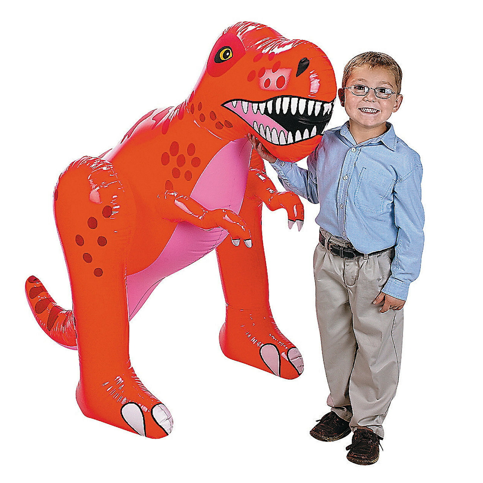 Inflatable Dinosaur 122cm | Dinosaur Party Supplies | Boys Birthday ...