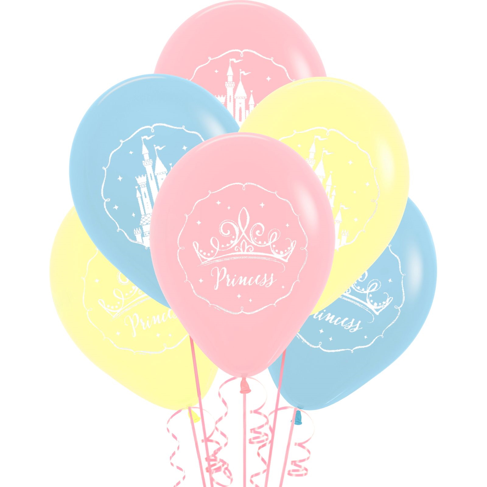 Disney Princess Once Upon A Time Balloons (Pack of 6) - Discount Party ...