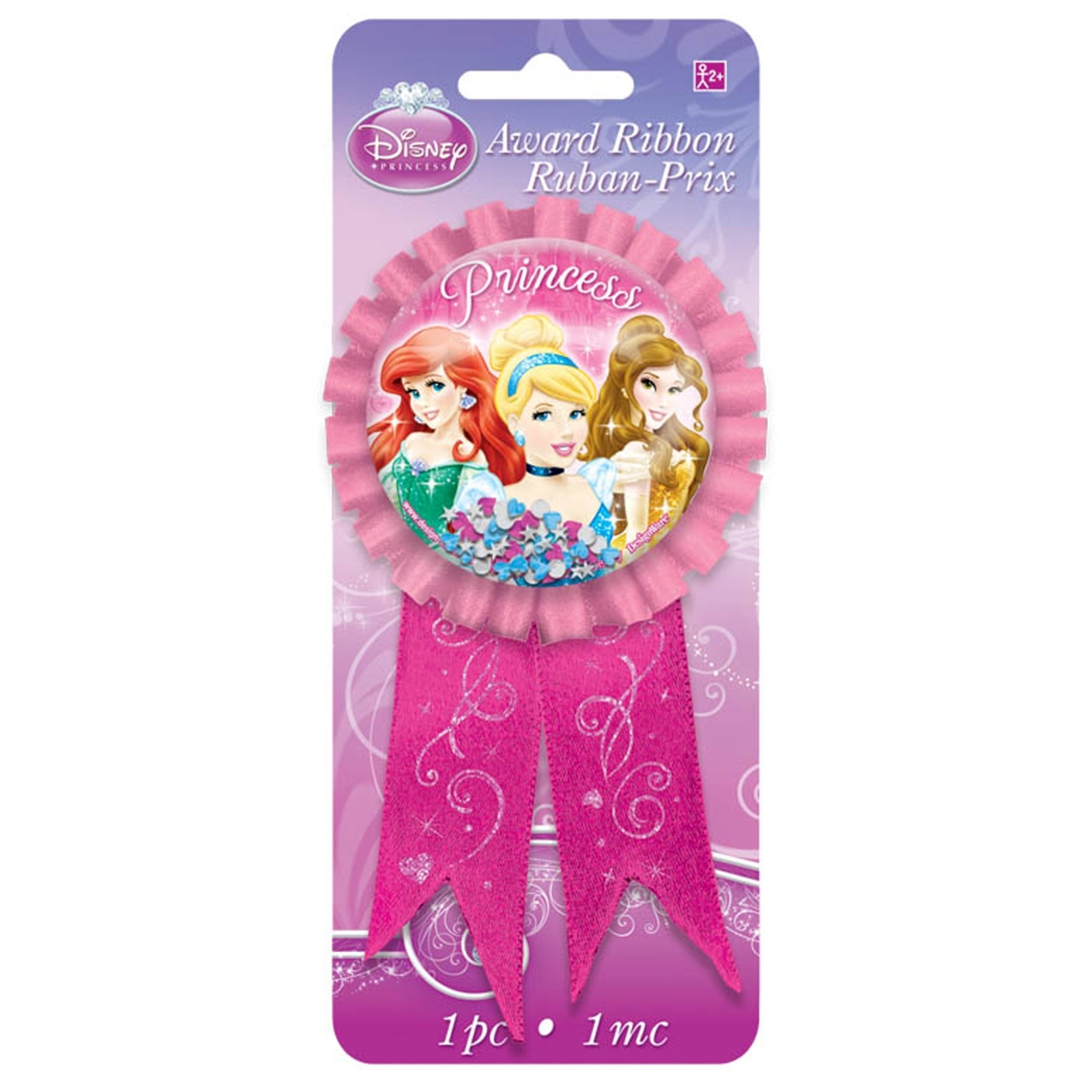 Disney Princess Sparkle Award Ribbon - Discount Party Supplies