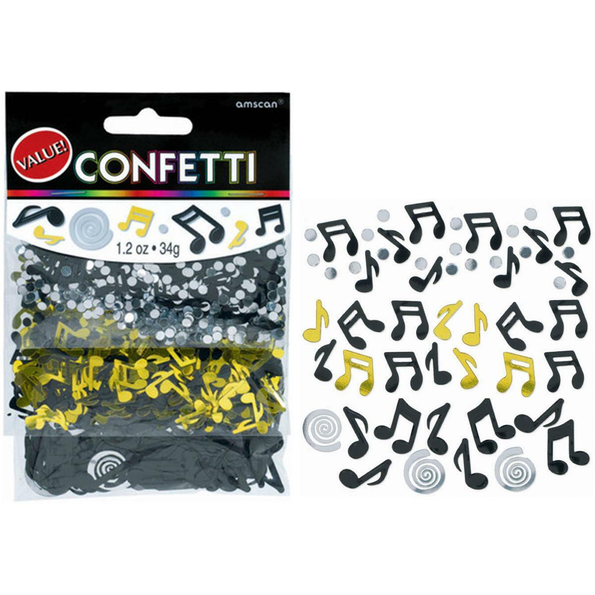 Musical Notes Confetti/Table Scatters | 70's Disco | Themed Party ...