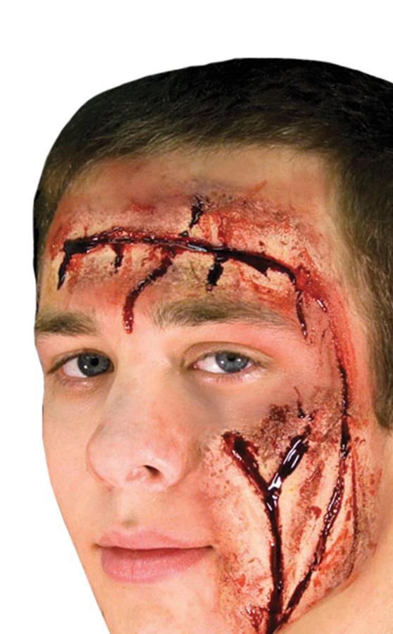 Scar Set Prosthetics 1 Makeup Accessory - Discount Party Supplies