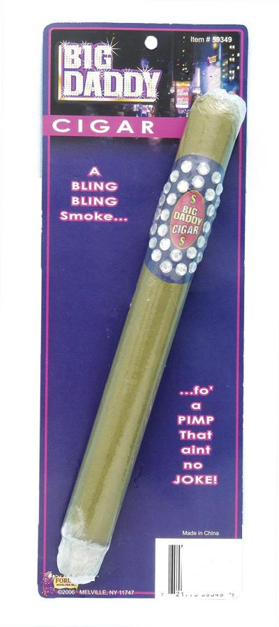 Pimp Big Daddy Jumbo Cigar Adult Costume Accessory | Discount Party ...