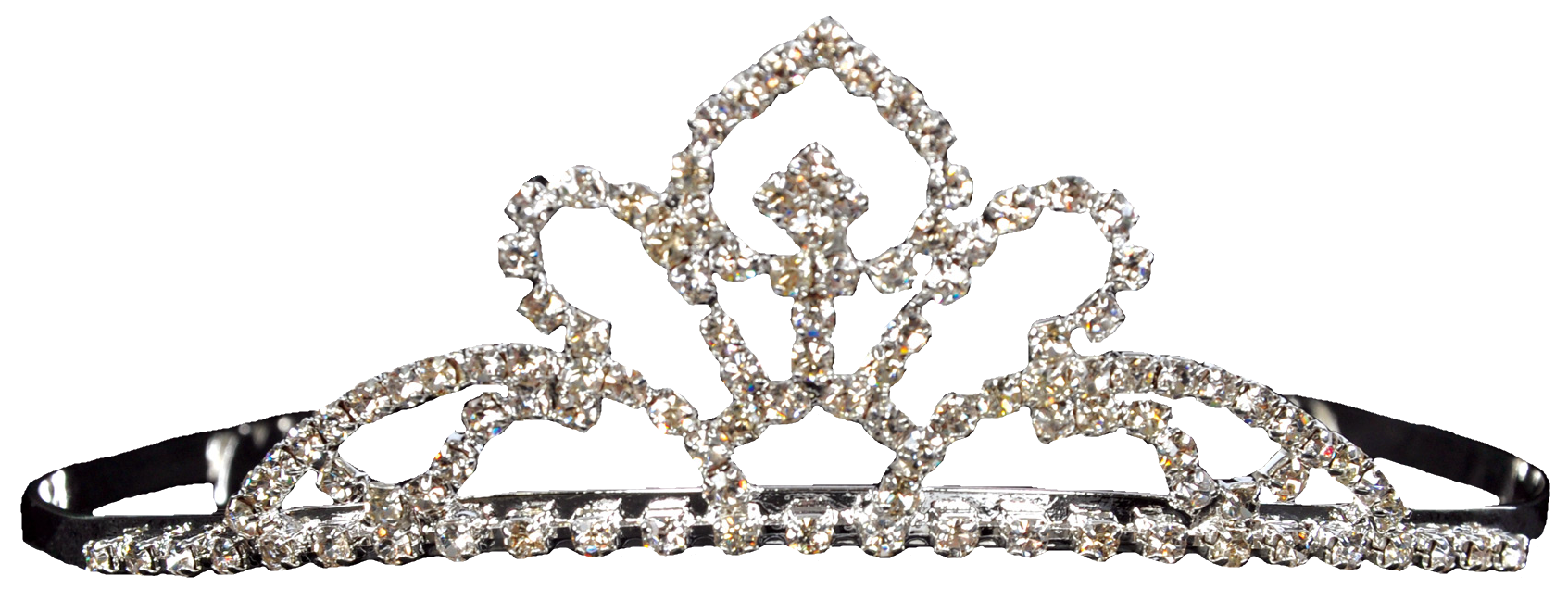 Princess Tiara Rhinestones 1.75in Adult Costume Accessory - Discount ...