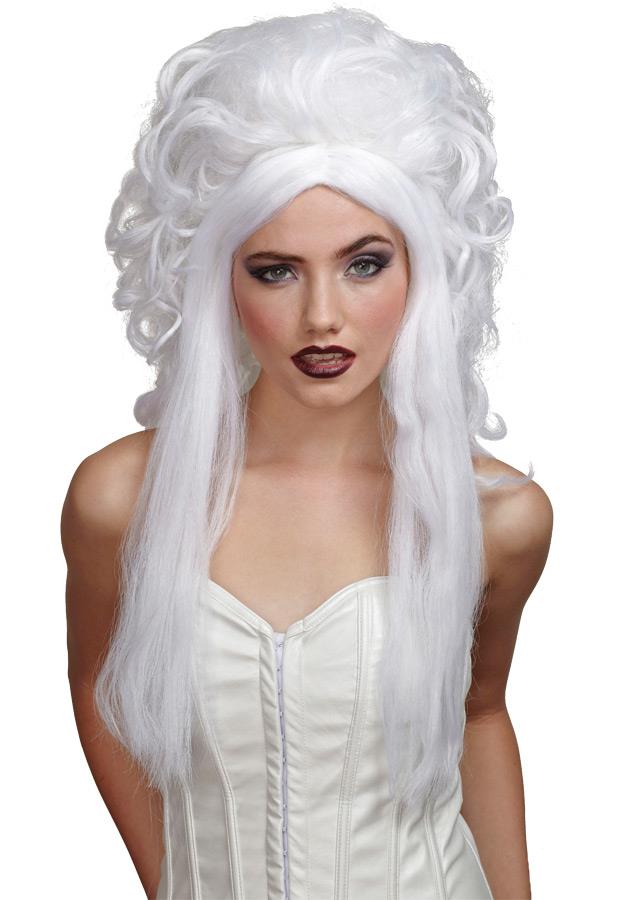 Nightmare Spirit Ghost White Adult Wig - Discount Party Supplies