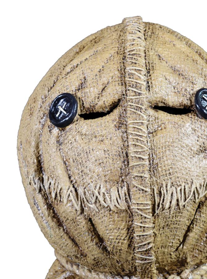 Trick R Treat Sam Faux-Burlap Full Head Adult Mask - Discount Party ...
