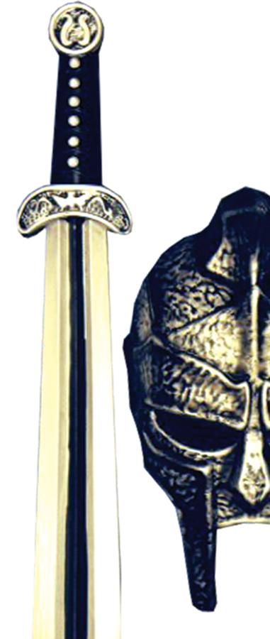 Gladiator Mask Sword Adult Costume Accessory Set - Discount Party Supplies