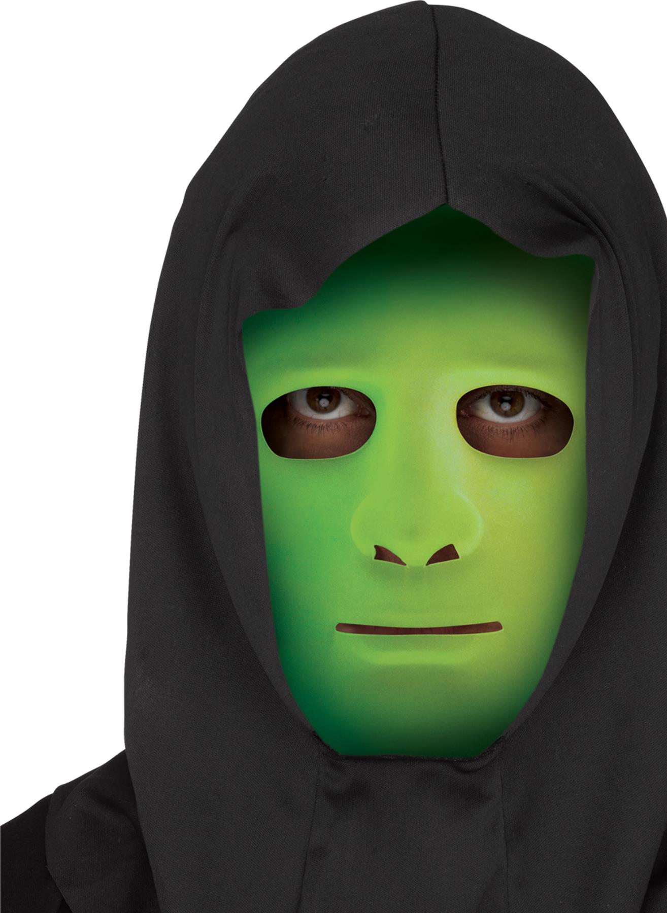 Glow in the Dark Face Shroud Adult Mask - Discount Party Supplies