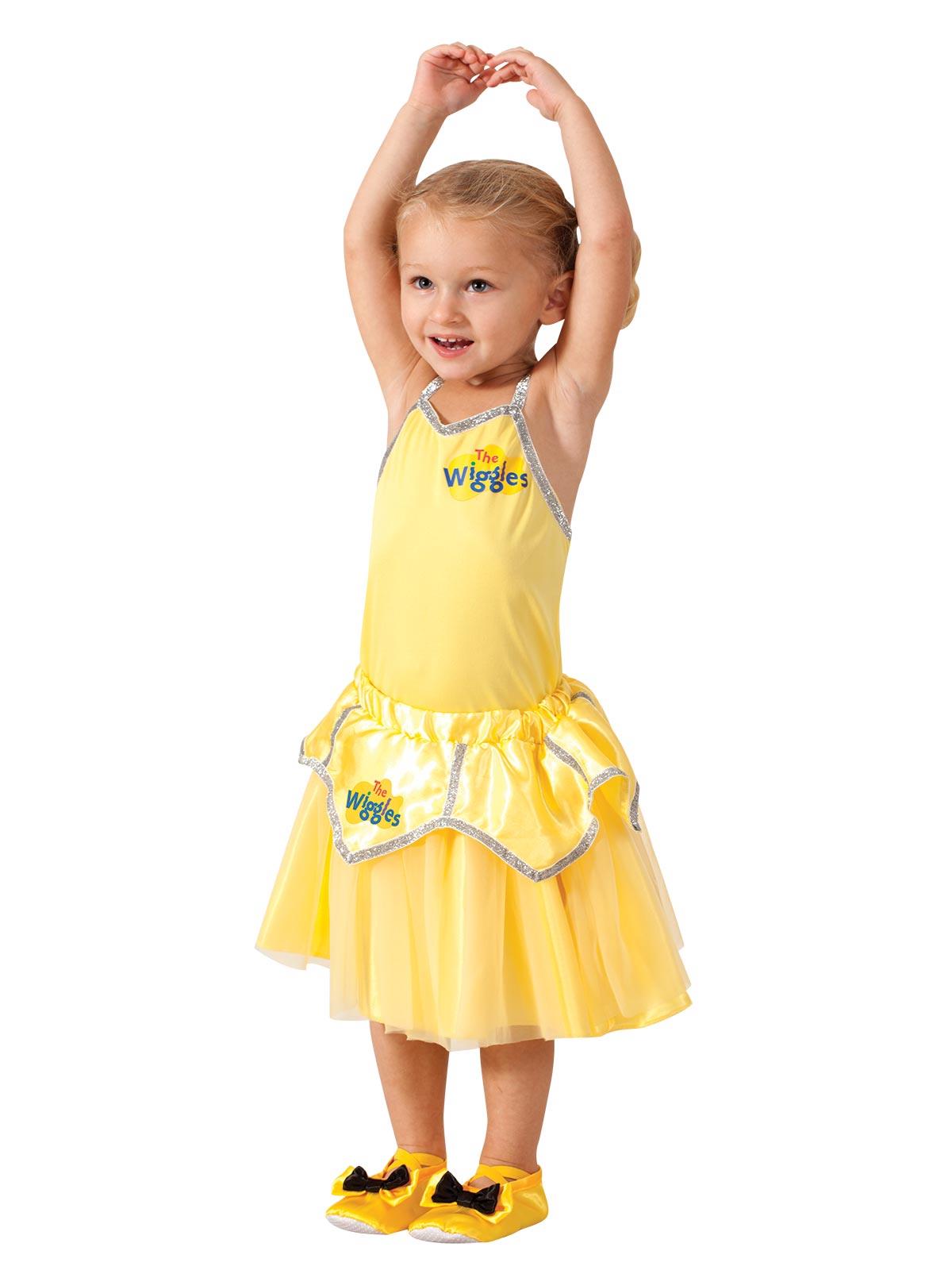 The Wiggles Yellow Wiggle Ballerina Top Child Costume Accessory ...