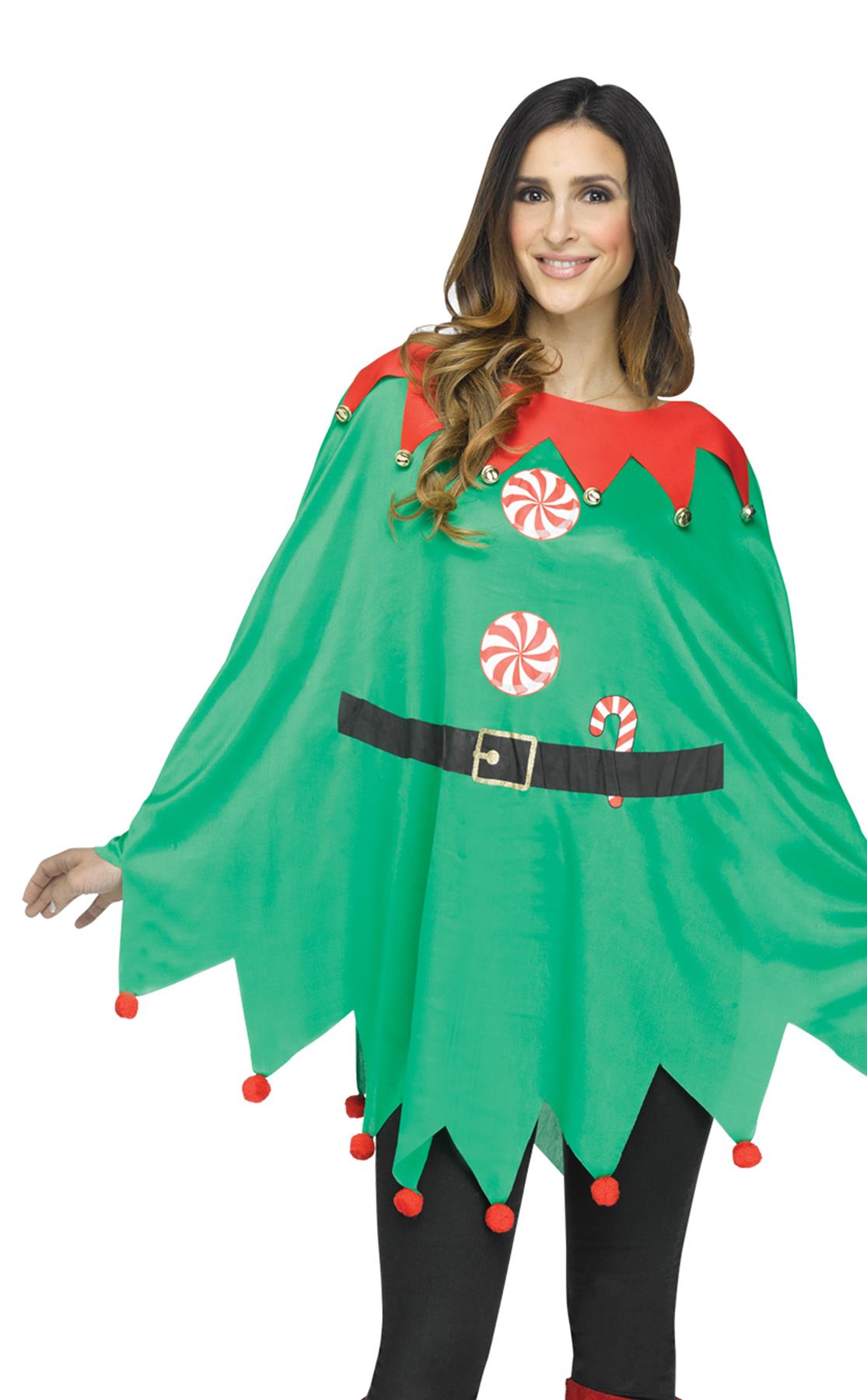 Elf Poncho Adult Costume Kit | Discount Party Supplies - Discount Party ...
