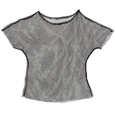Awesome 80's Fishnet Adult Shirt - Discount Party Supplies