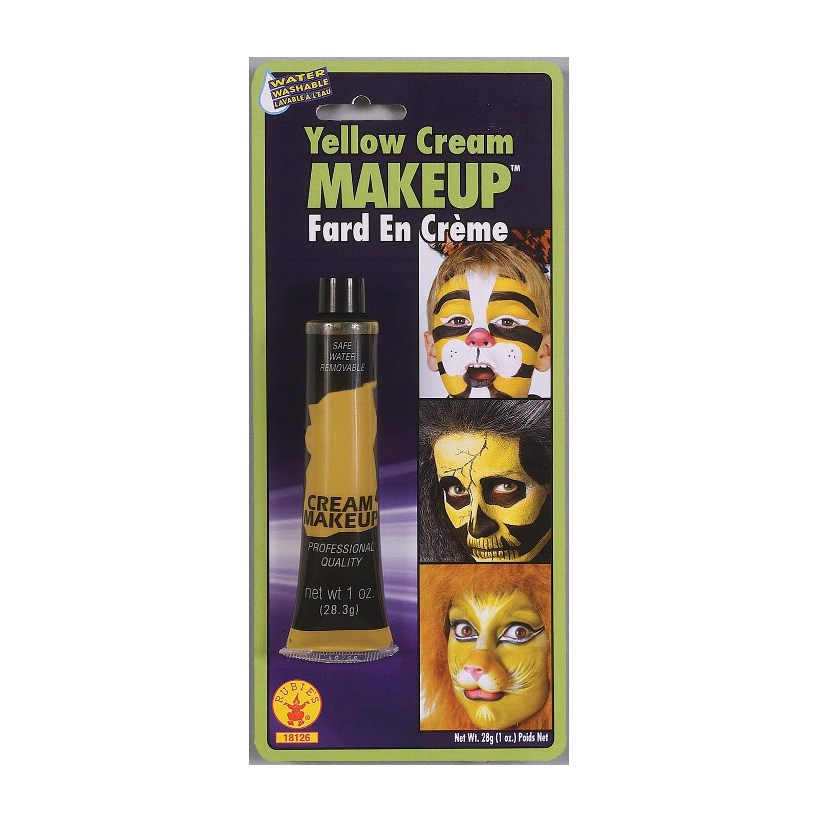 Yellow Creme 100ml Makeup Accessory - Discount Party Supplies