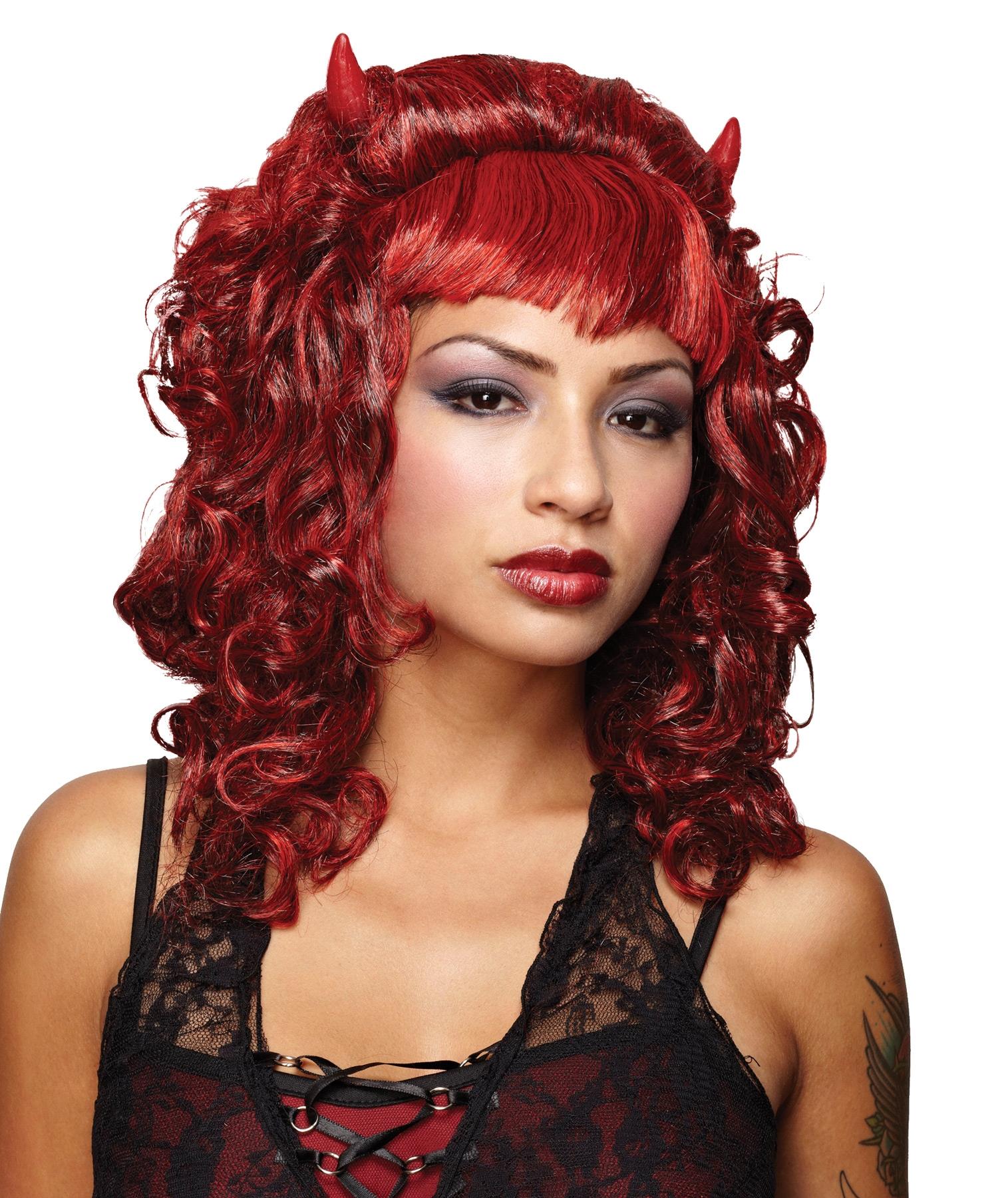 Devilina Adult Wig - Discount Party Supplies
