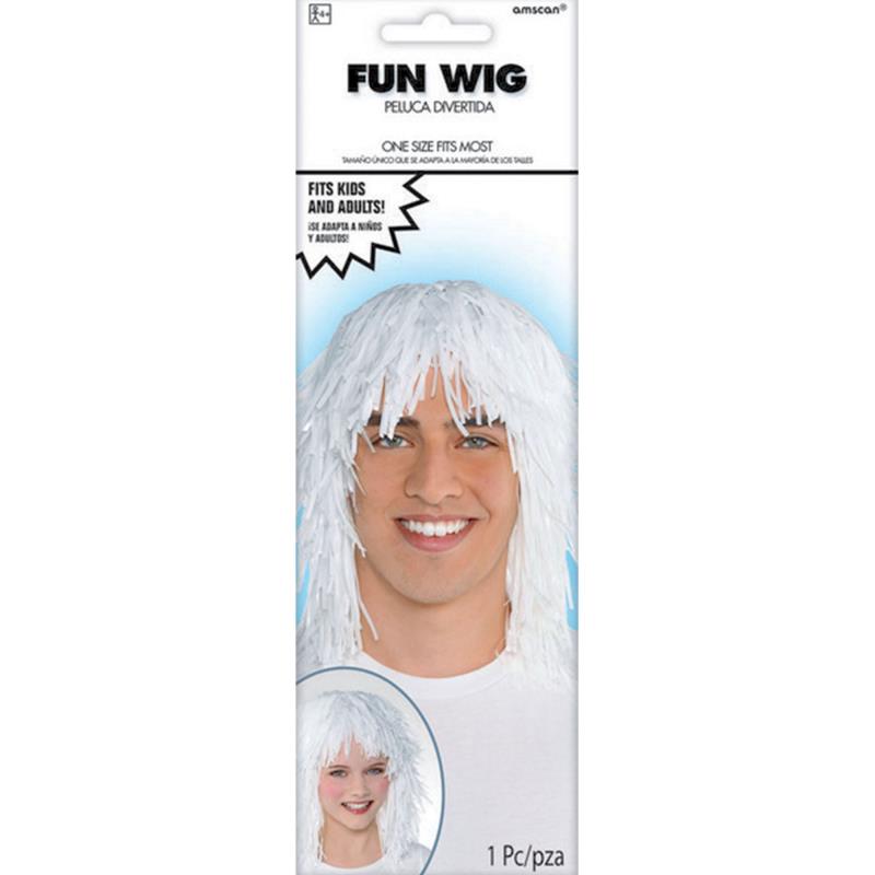 White Fun Adult Wig - Discount Party Supplies