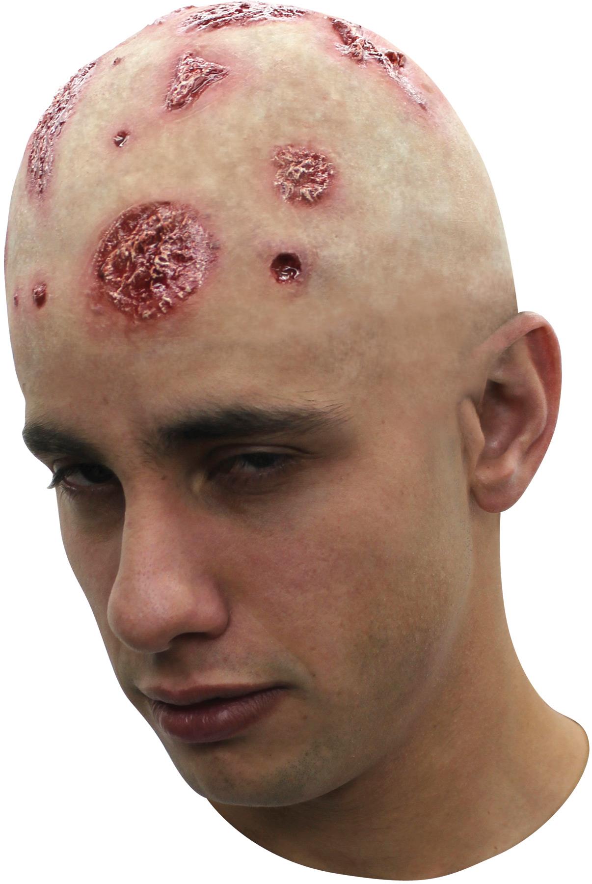 Zombie Latex Cap Adult Costume Accessory - Discount Party Supplies