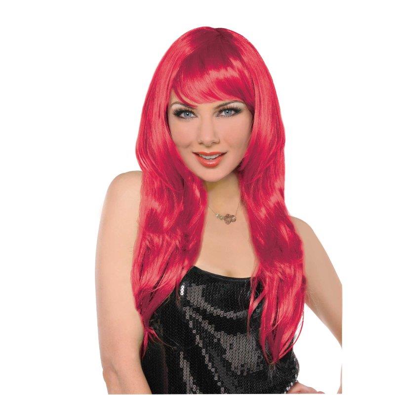 Glamorous Red Wig - Discount Party Supplies