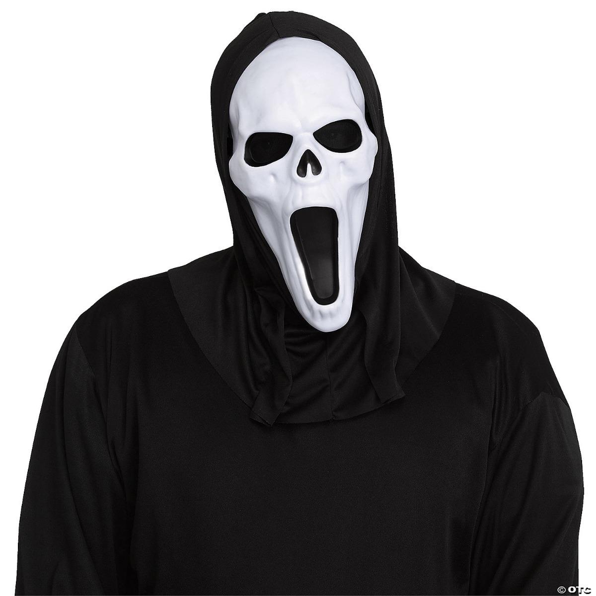 GHOST FACE BLK/BANSHEE MASK AD - Discount Party Supplies