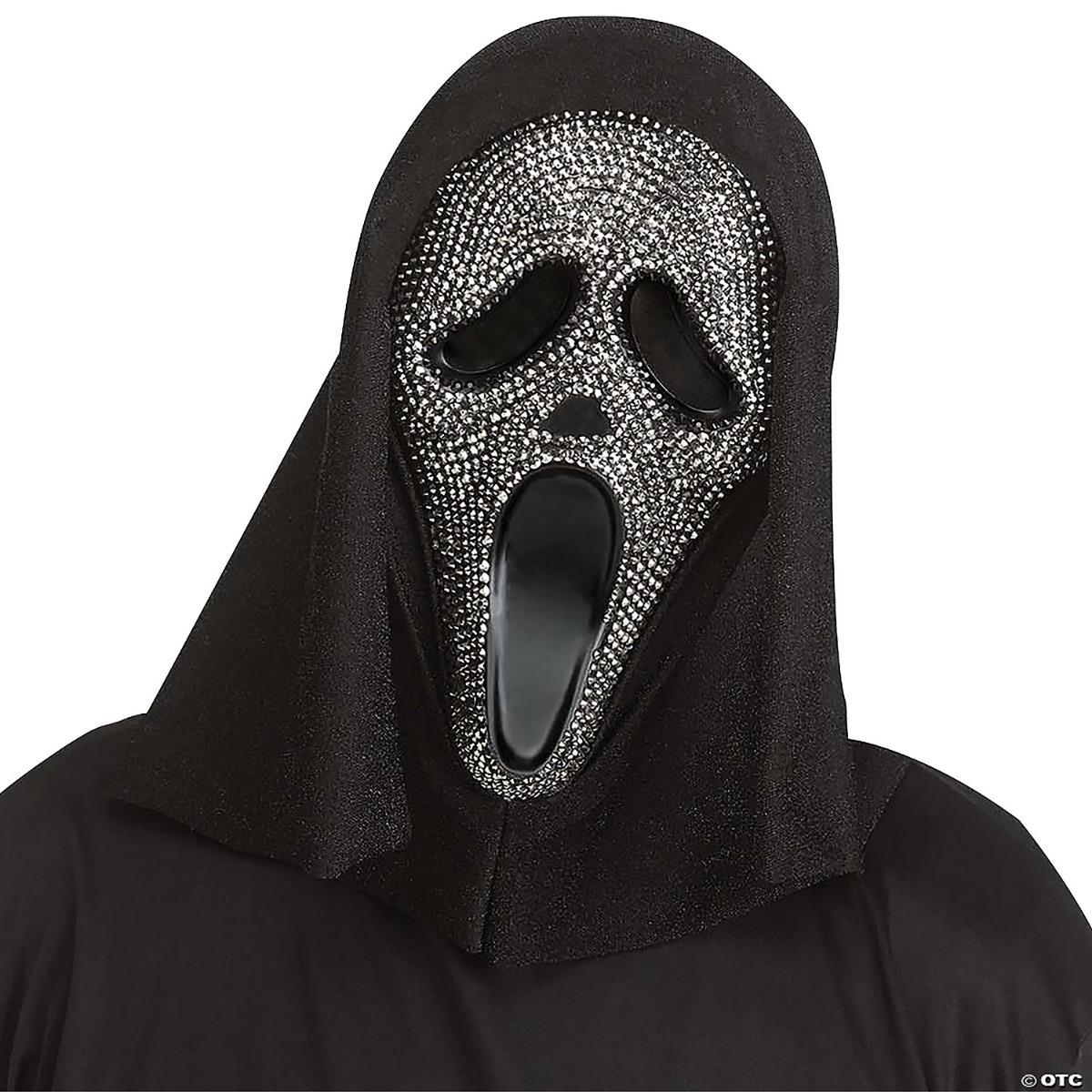 GHOST FACE BLING MASK - Discount Party Supplies