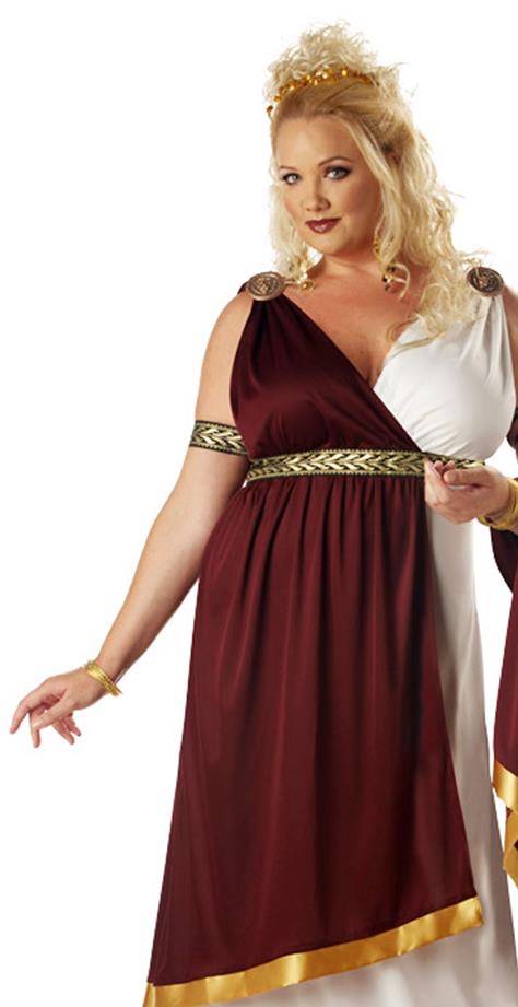 Roman Empress Adult Plus Costume - Discount Party Supplies