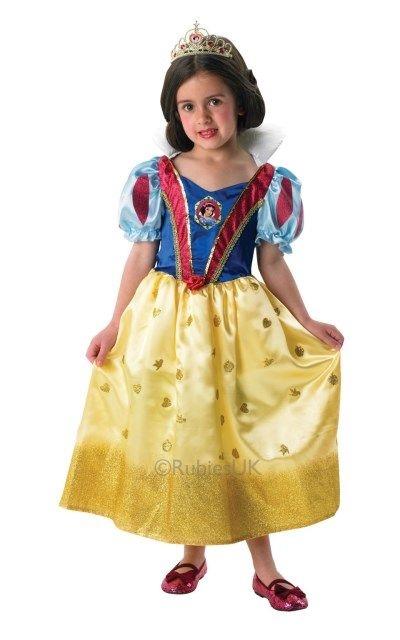 Snow White Glitter Child Costume 4-6 - Discount Party Supplies
