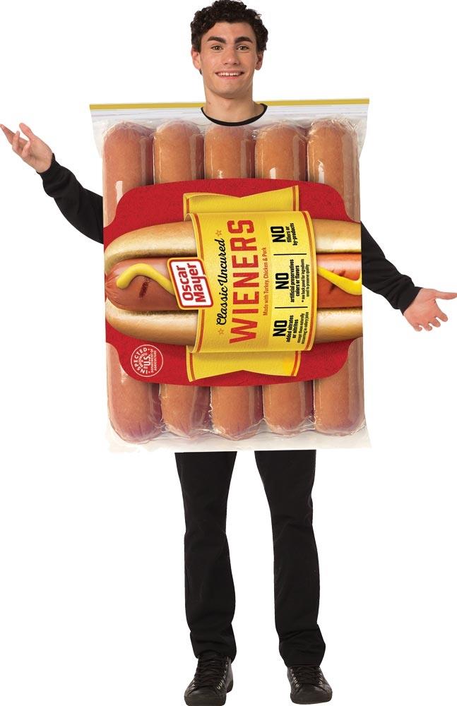 Oscar Mayer Wiener Package Adult Costume | Discount Party Supplies ...